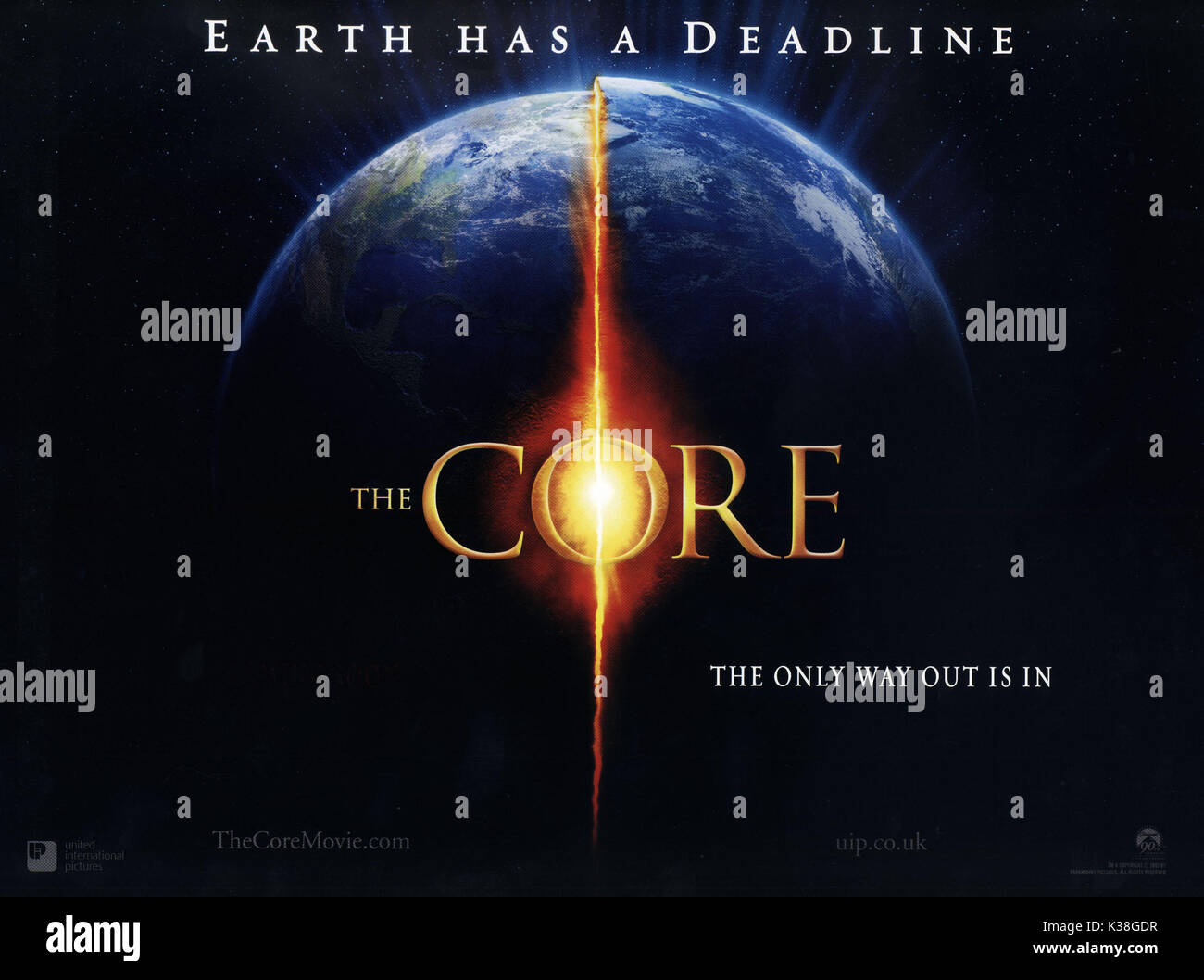THE CORE Date: 2003 Stock Photo - Alamy