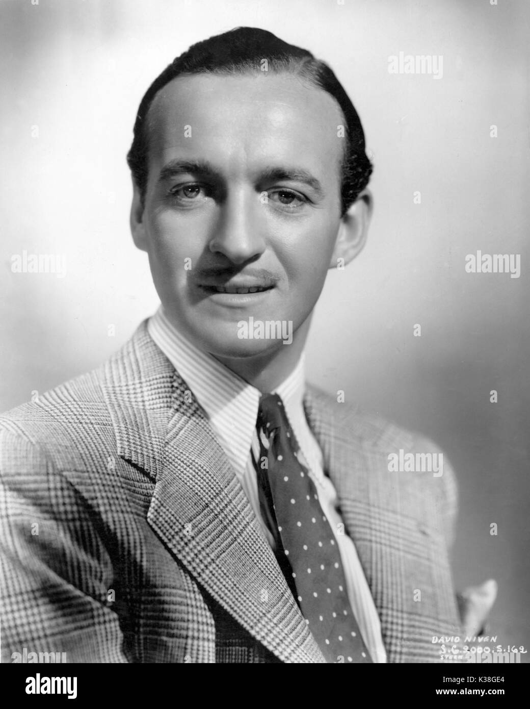 DAVID NIVEN PORTRAIT Stock Photo - Alamy