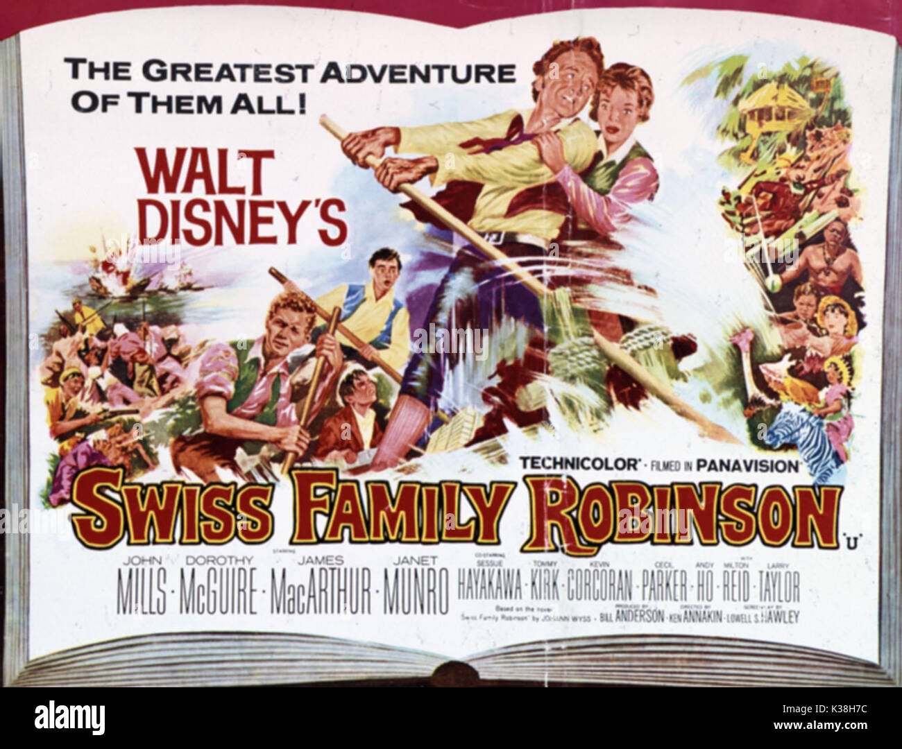 Swiss family robinson 1960 hi-res stock photography and images - Alamy