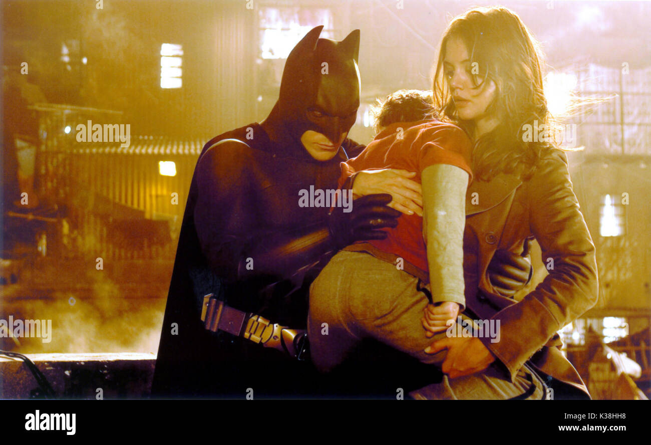 Katie Holmes Jack Gleeson Batman Begins High Resolution Stock ...