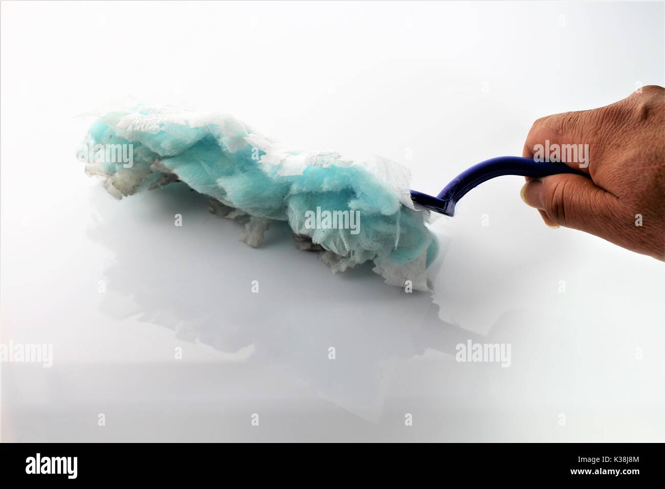 An image of cleaning a surface - housekeeping (Different color versions ...