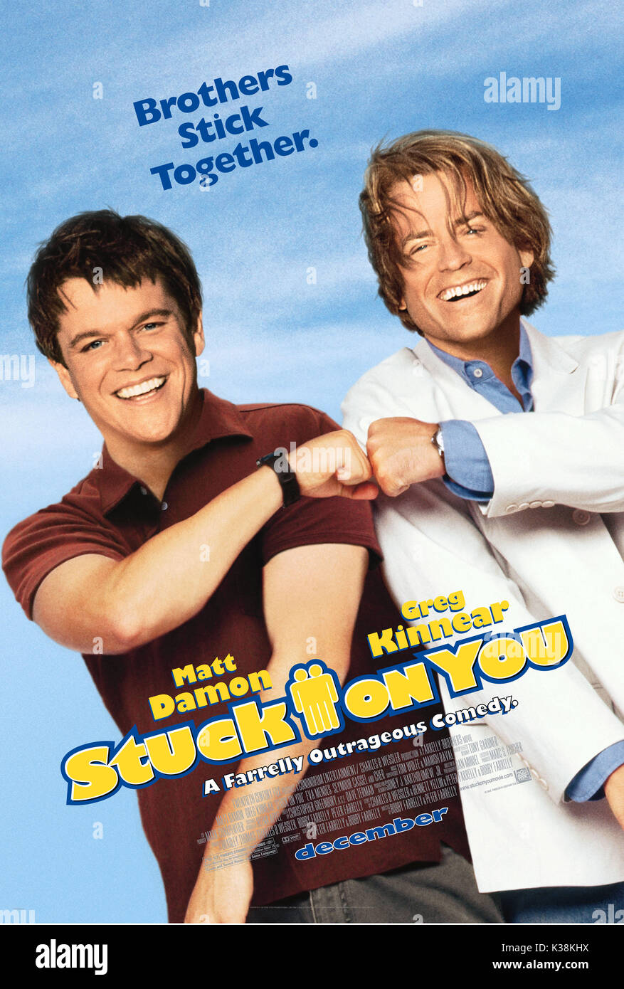 STUCK ON YOU POSTER Date: 2003 Stock Photo - Alamy