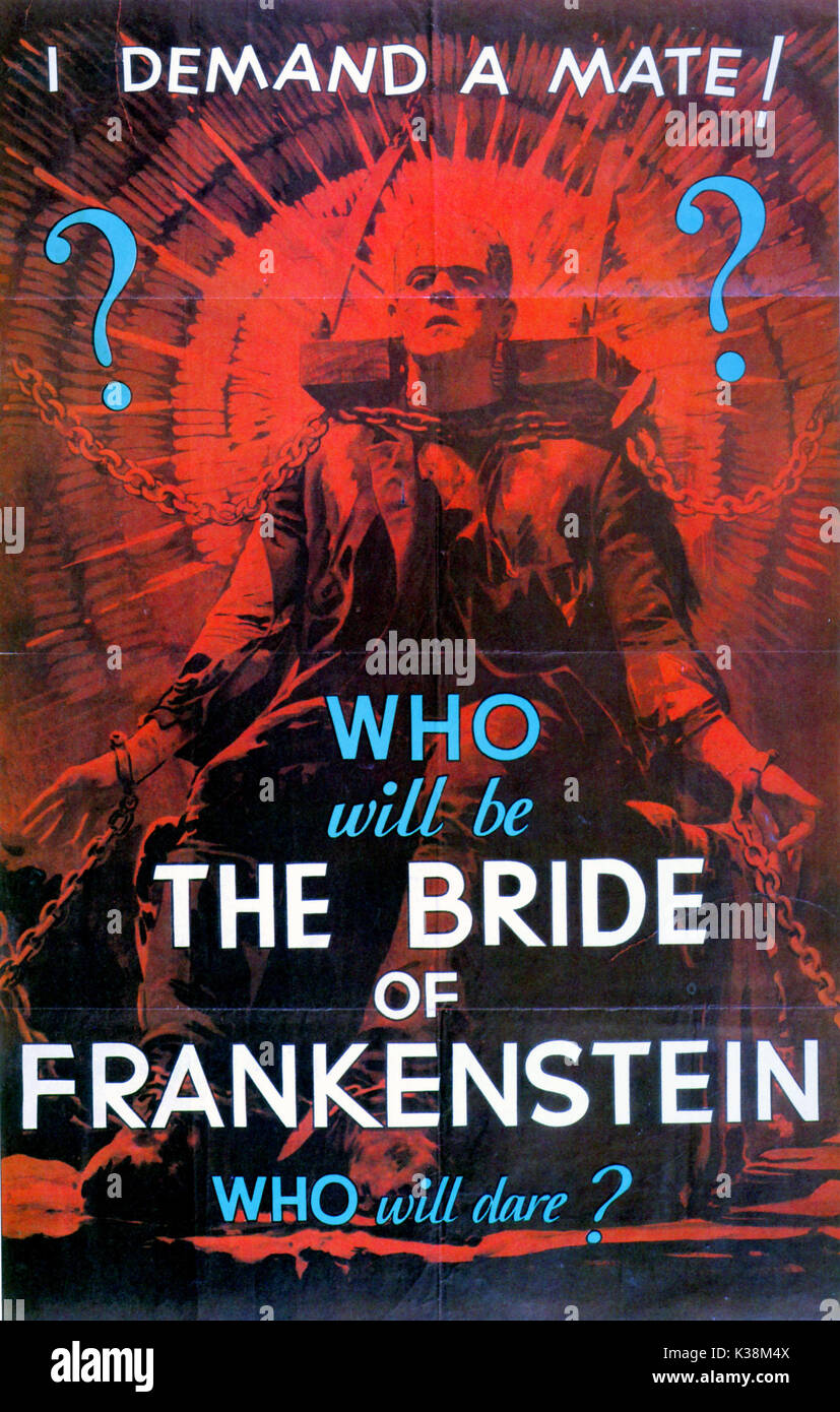 Frankenstein poster hi-res stock photography and images - Alamy