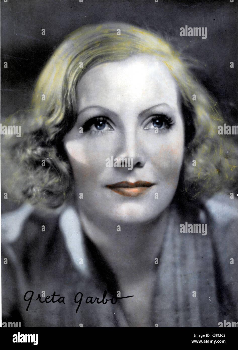 Greta garbo portrait hi-res stock photography and images - Alamy