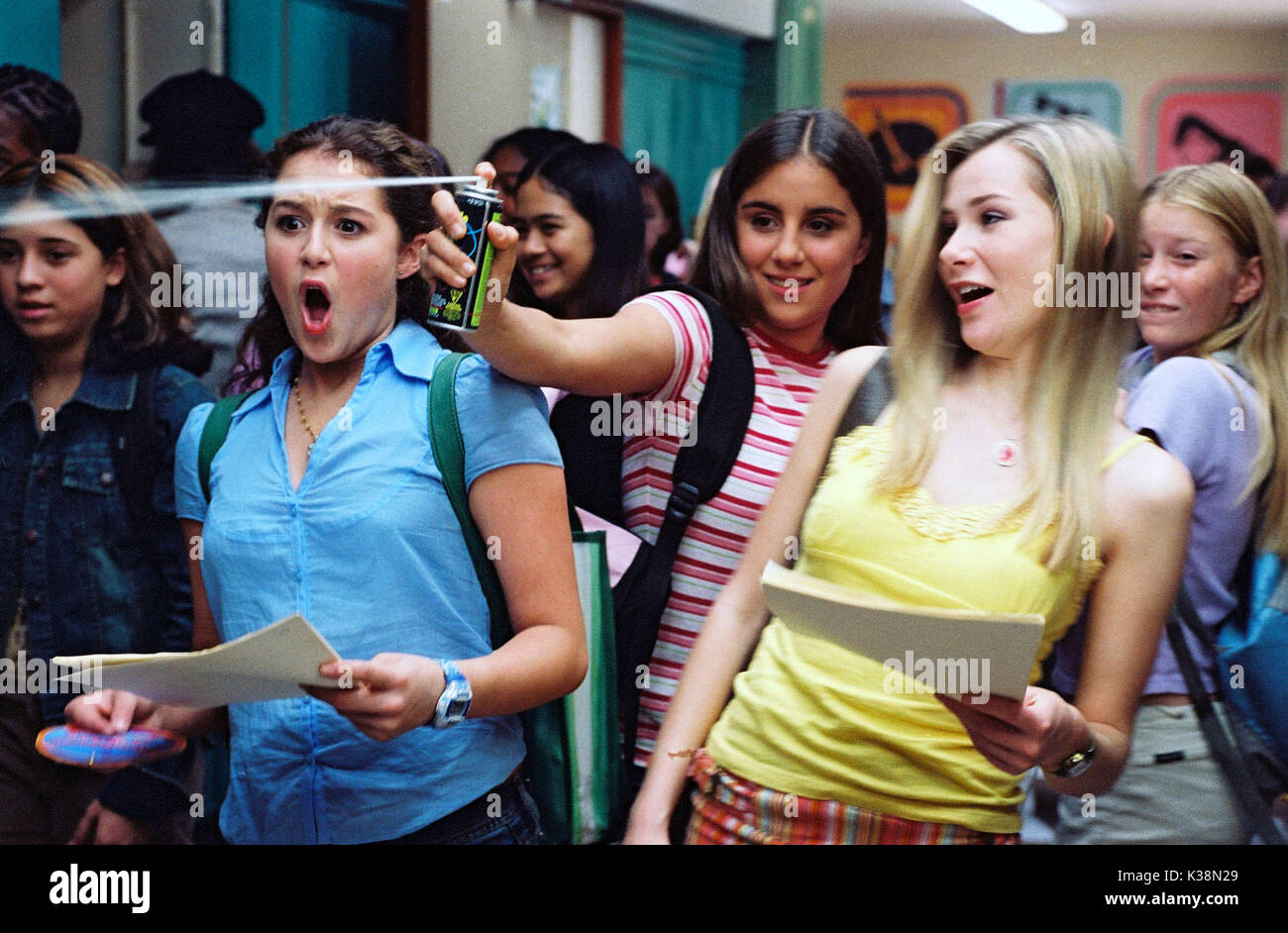 SLEEPOVER ALEXA VEGA , MIKA BOOREM [right] Date: 2004 Stock Photo - Alamy