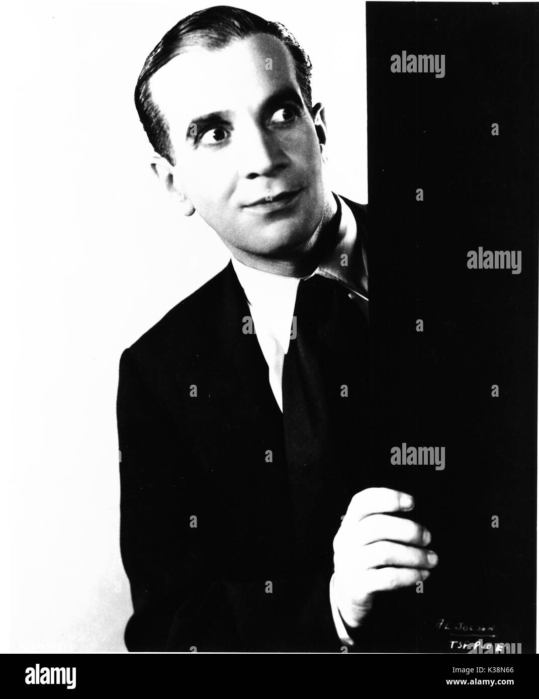 Al jolson movie Black and White Stock Photos & Images - Alamy