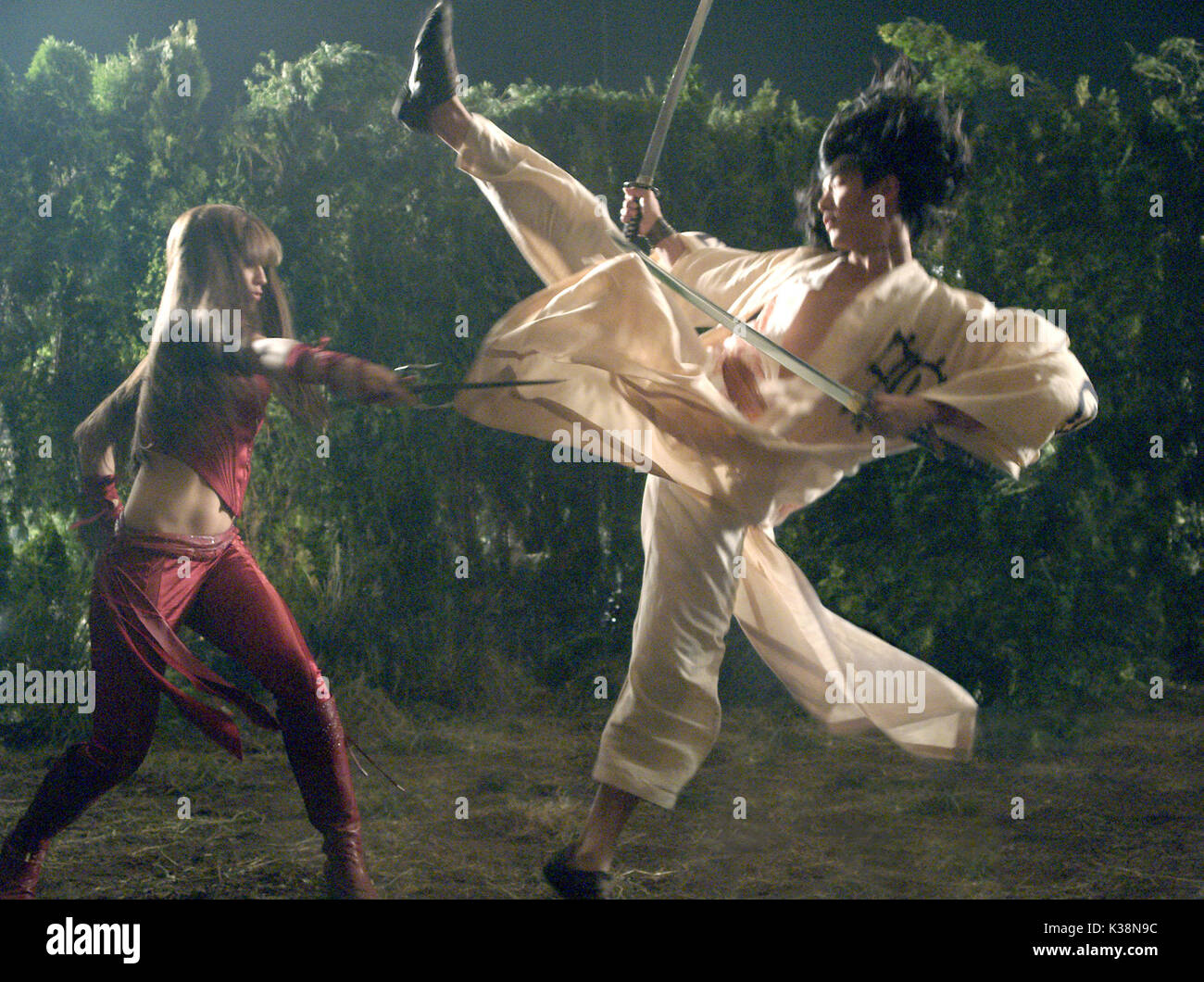 ELEKTRA JENNIFER GARNER as Elektra, WILL YUN LEE Date: 2005 Stock Photo ...