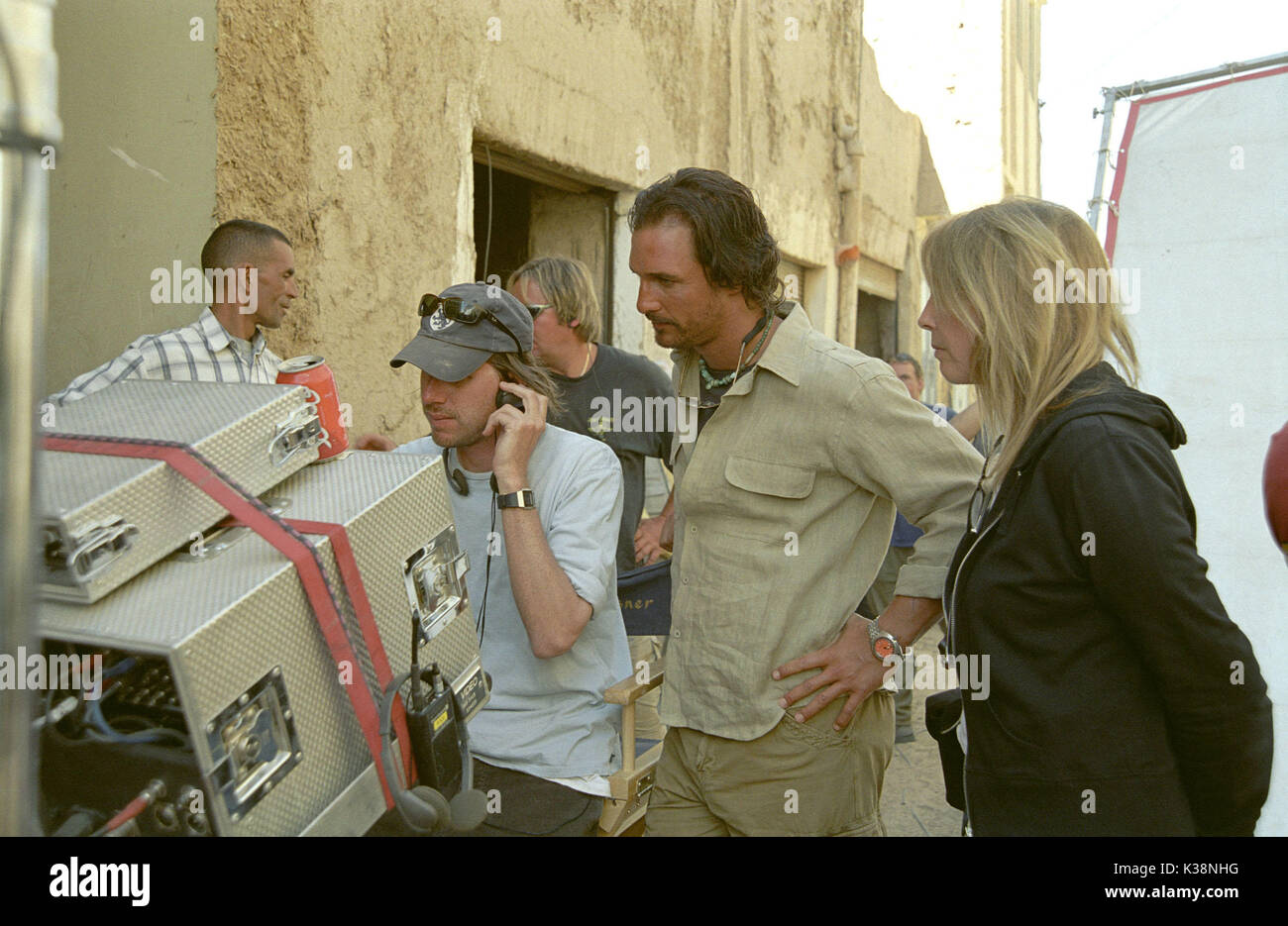 SAHARA BRECK EISNER, director, with MATTHEW McCONAUGHEY Date: 2005 ...