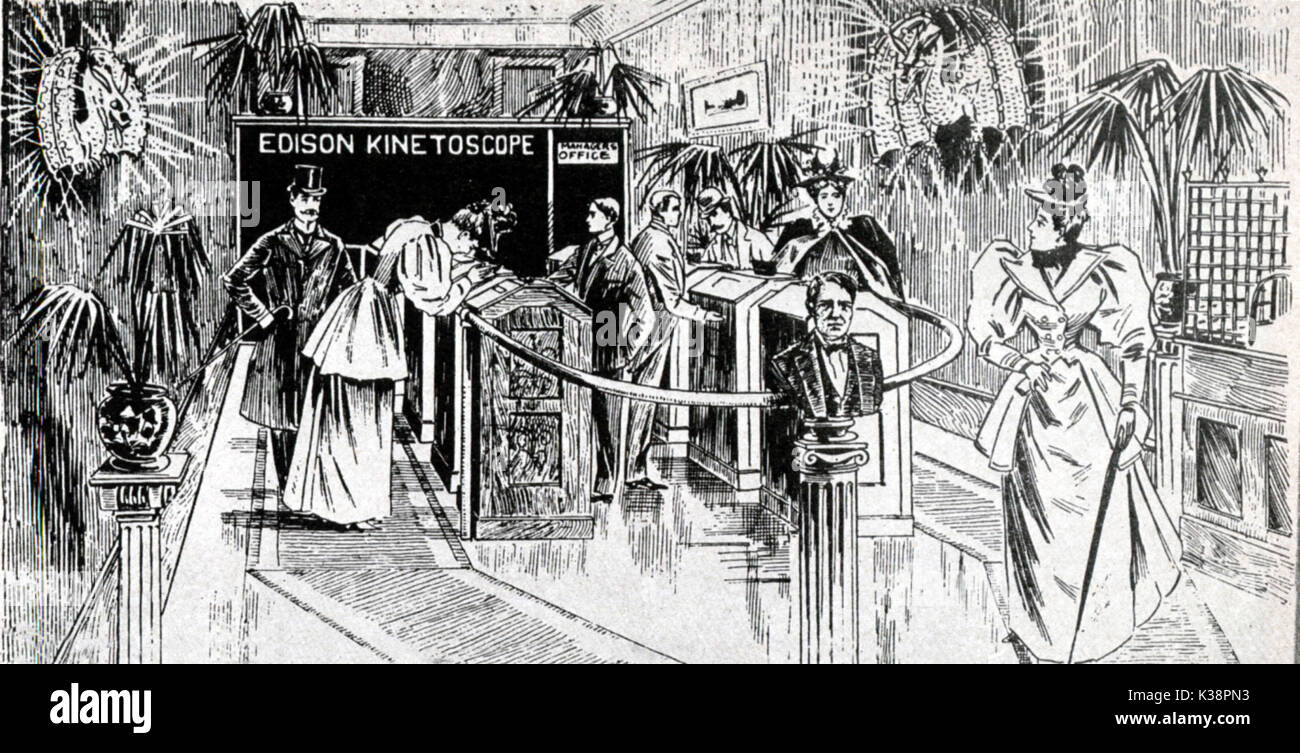 Kinetoscope hi-res stock photography and images - Alamy