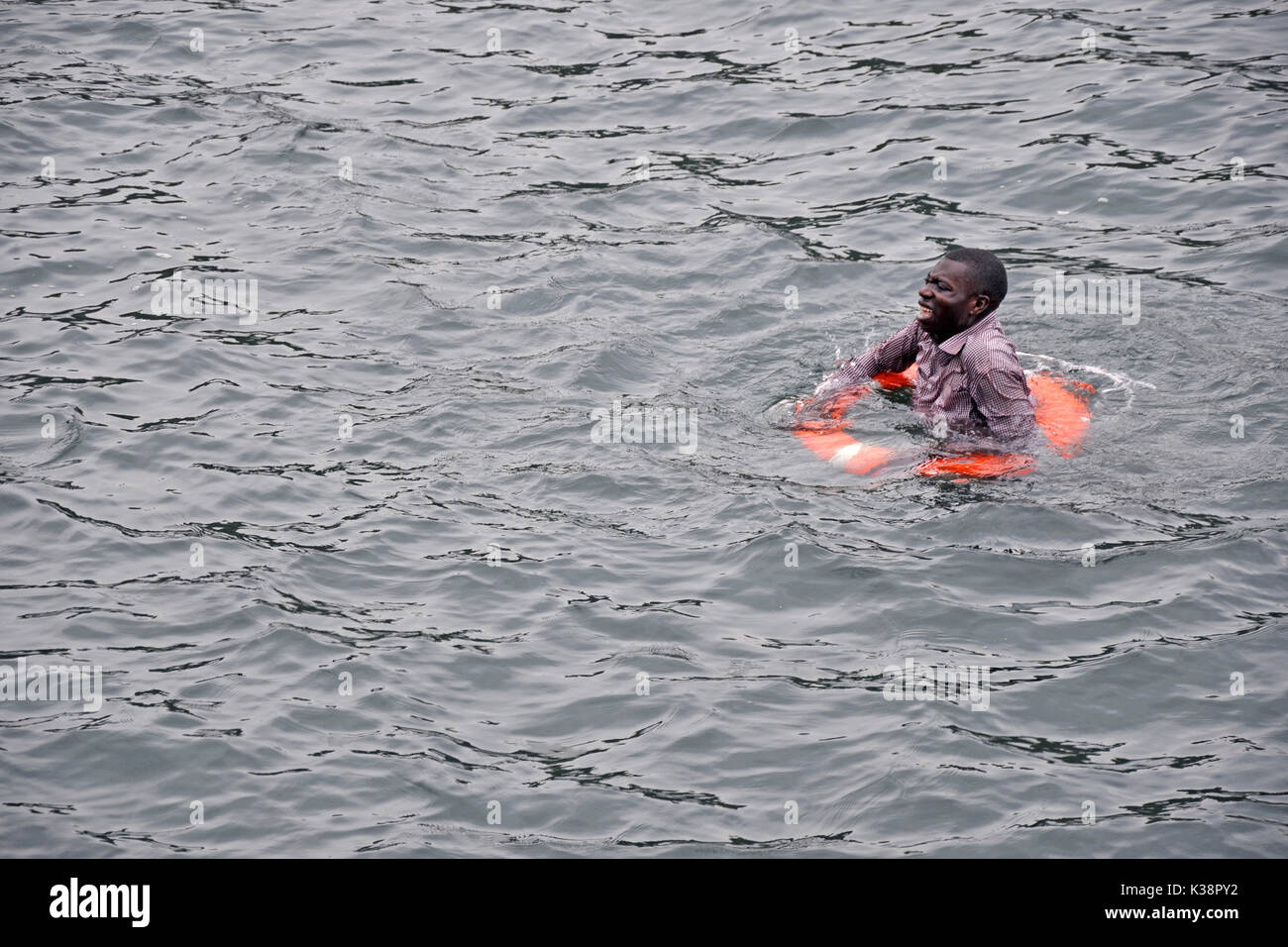 Democratic Republic of Congo, Rescue of people Stock Photo - Alamy