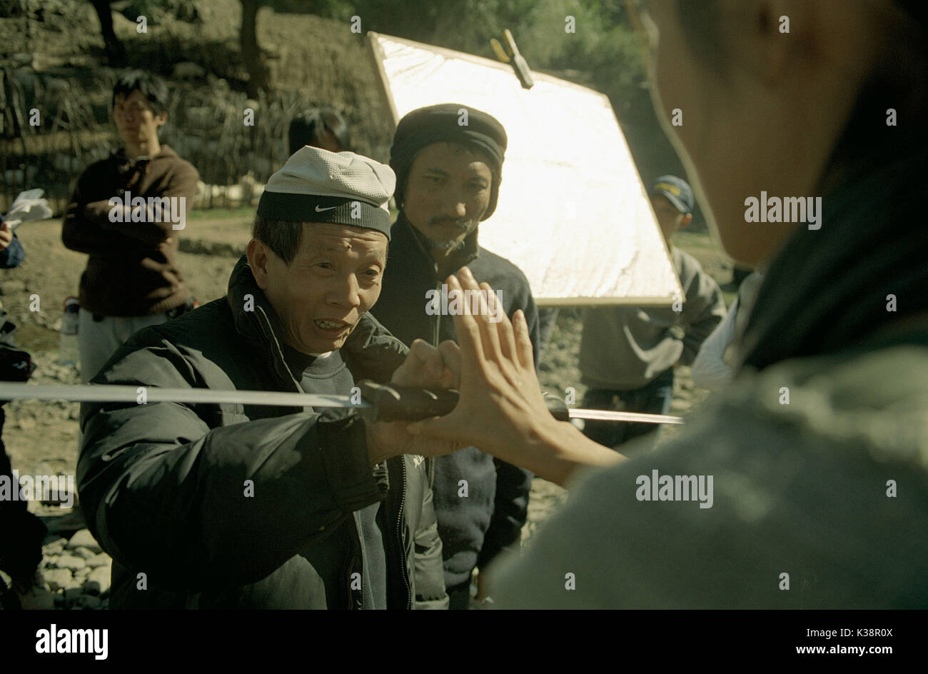QI JIAN aka SEVEN SWORDS , Director TSUI HARK [centre right] Date: 2005 ...