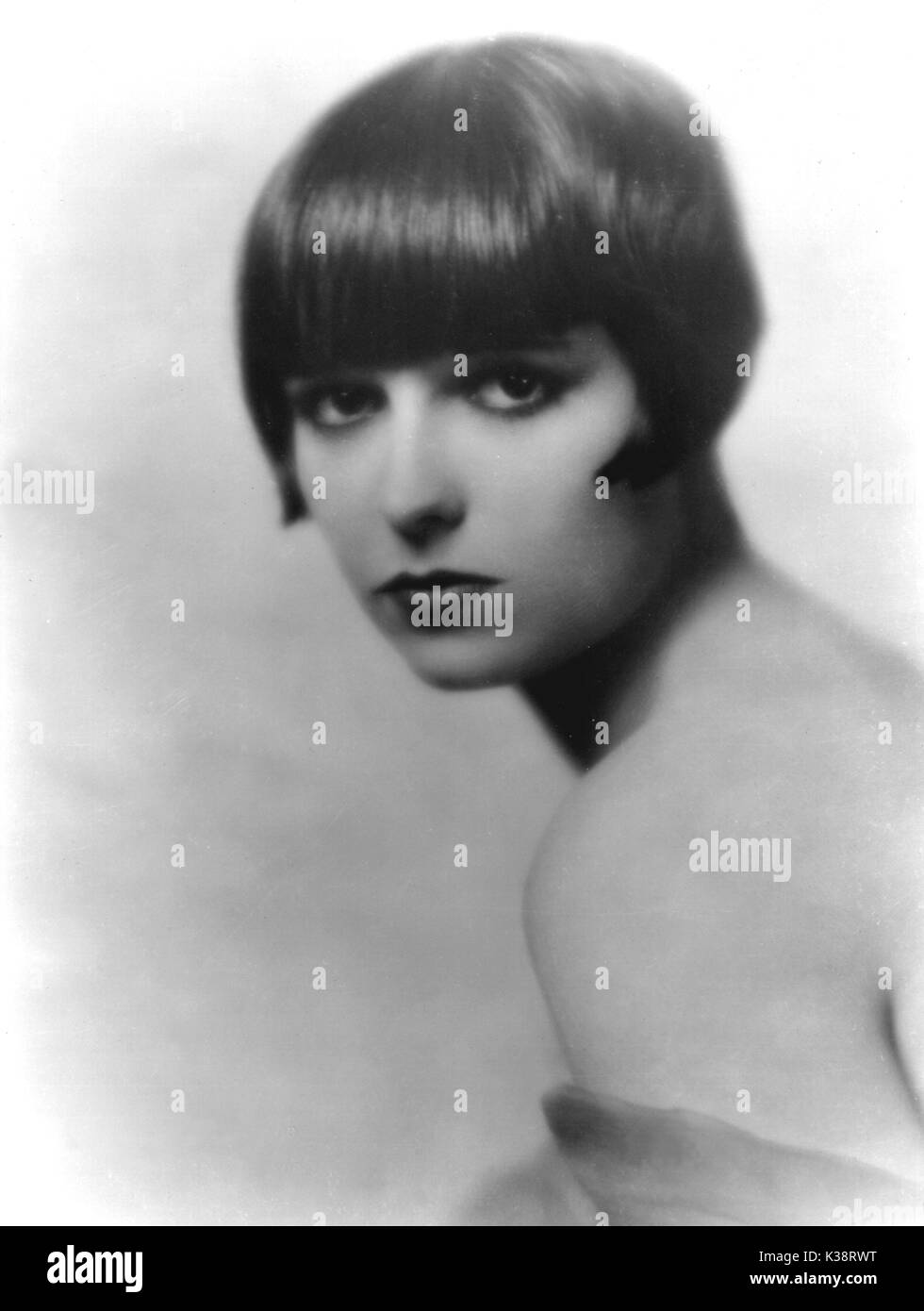 LOUISE BROOKS Silent film actress Stock Photo - Alamy