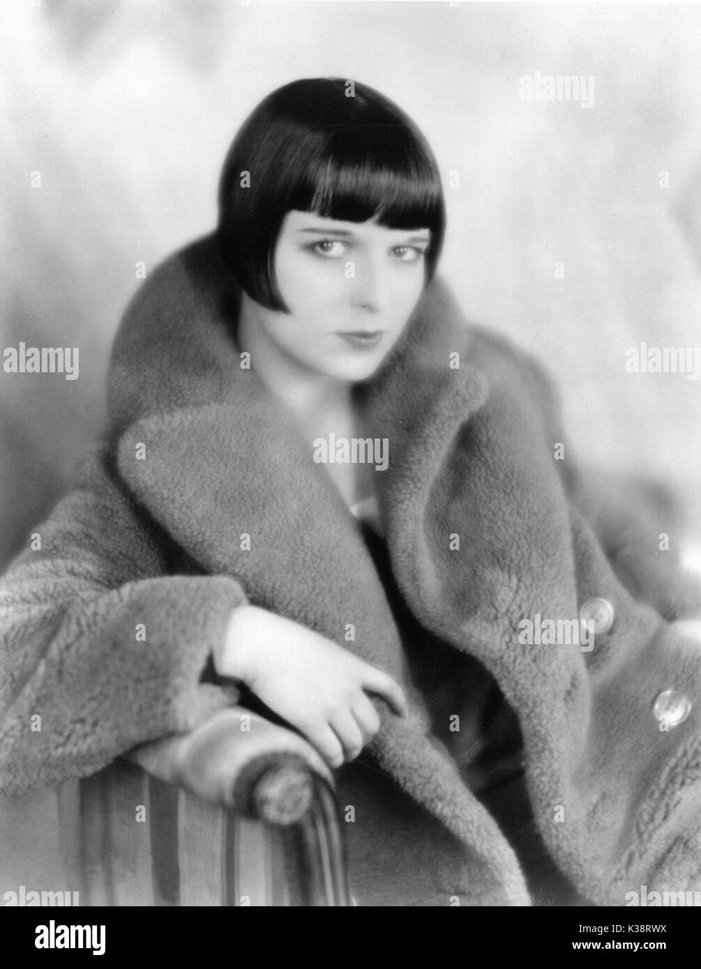 LOUISE BROOKS Silent film actress Stock Photo - Alamy