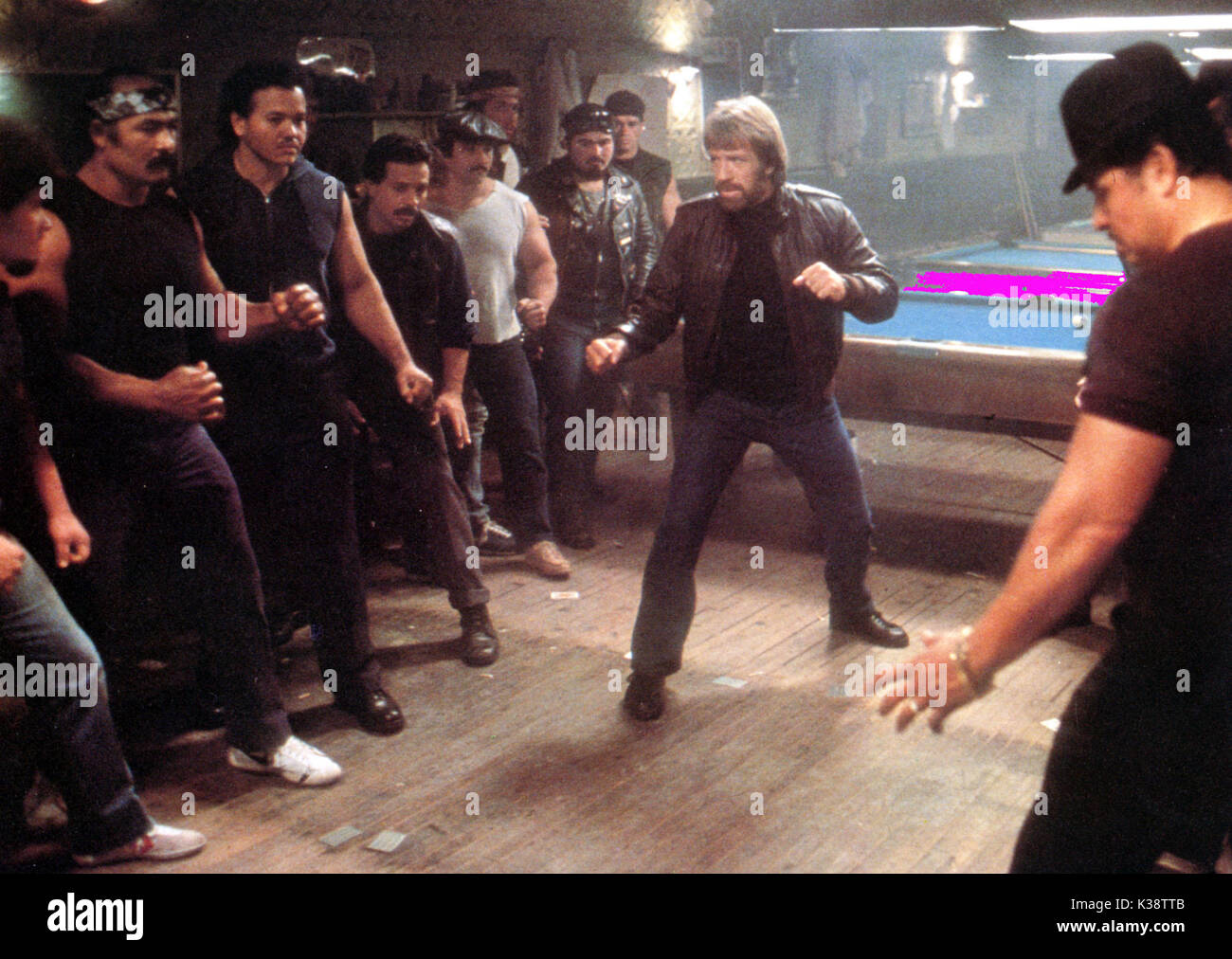 CODE OF SILENCE CHUCK NORRIS Date: 1985 Stock Photo - Alamy