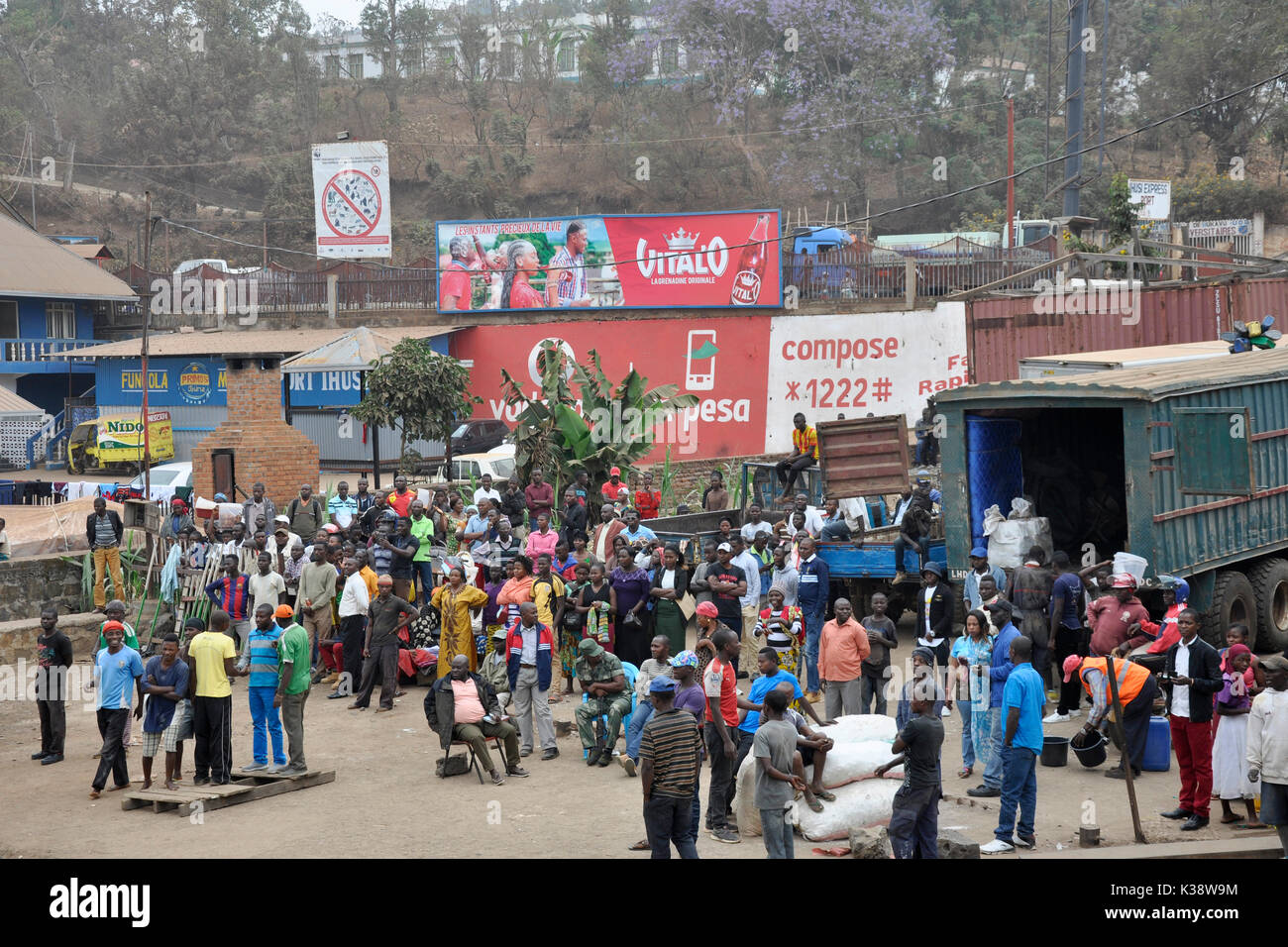 Democratic Republic of Congo, Bukavu City Stock Photo - Alamy