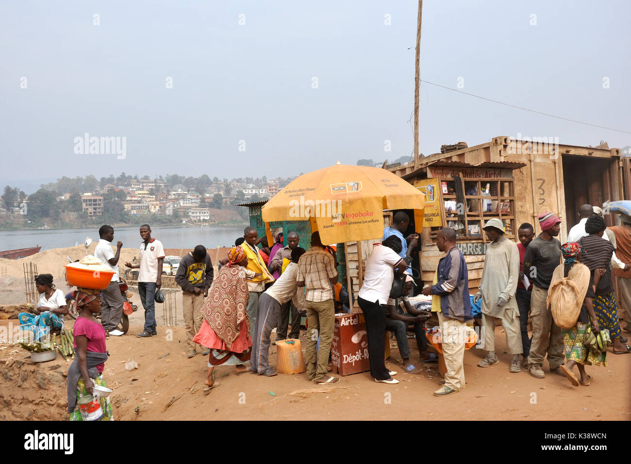 Democratic Republic of Congo, Bukavu City Stock Photo - Alamy