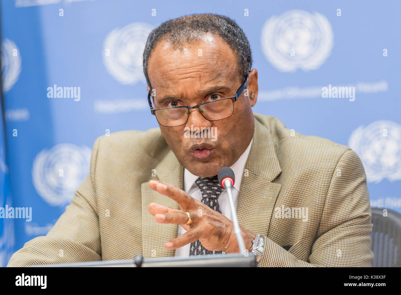 New York, United States. 01st Sep, 2017. Following closed-door United ...