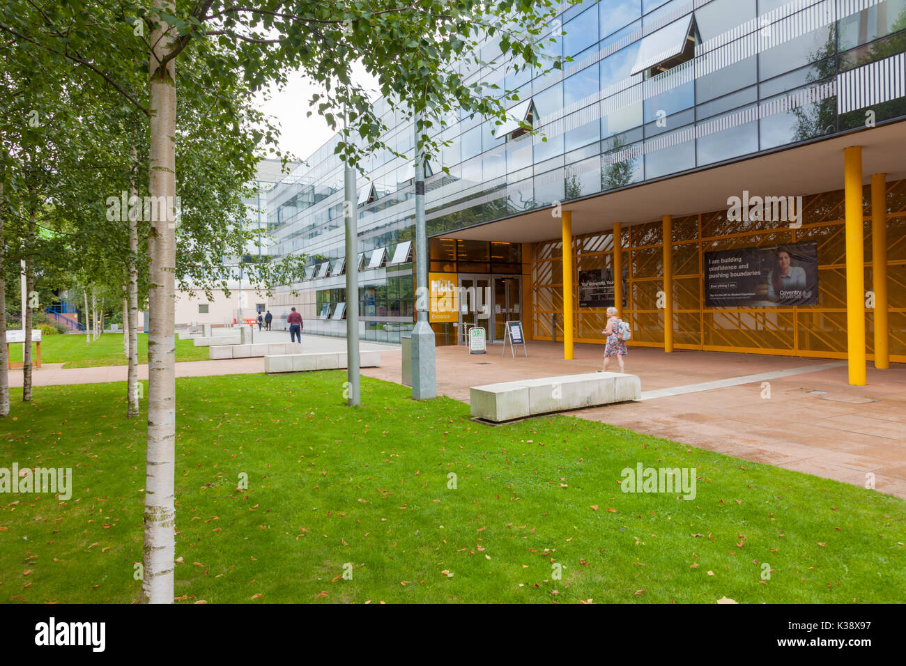 The Hub building, Coventry University West Midlands UK Stock Photo - Alamy