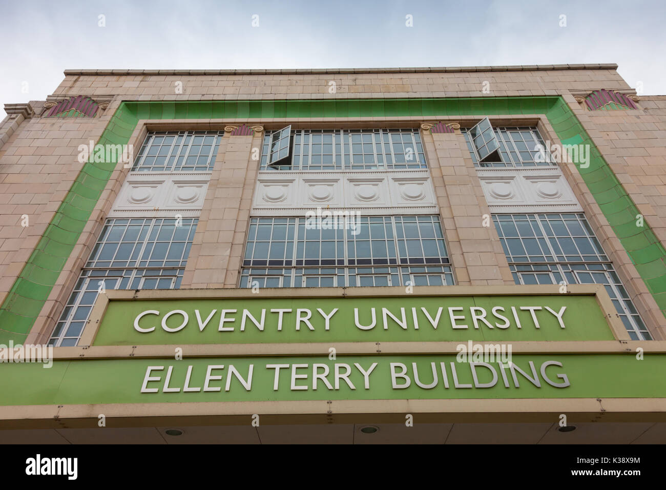 The Ellen Terry Building, Coventry University, West Midlands, UK Stock ...