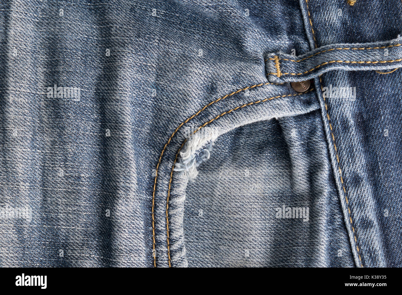 jeans pants details texture and background for fashion designers Stock ...