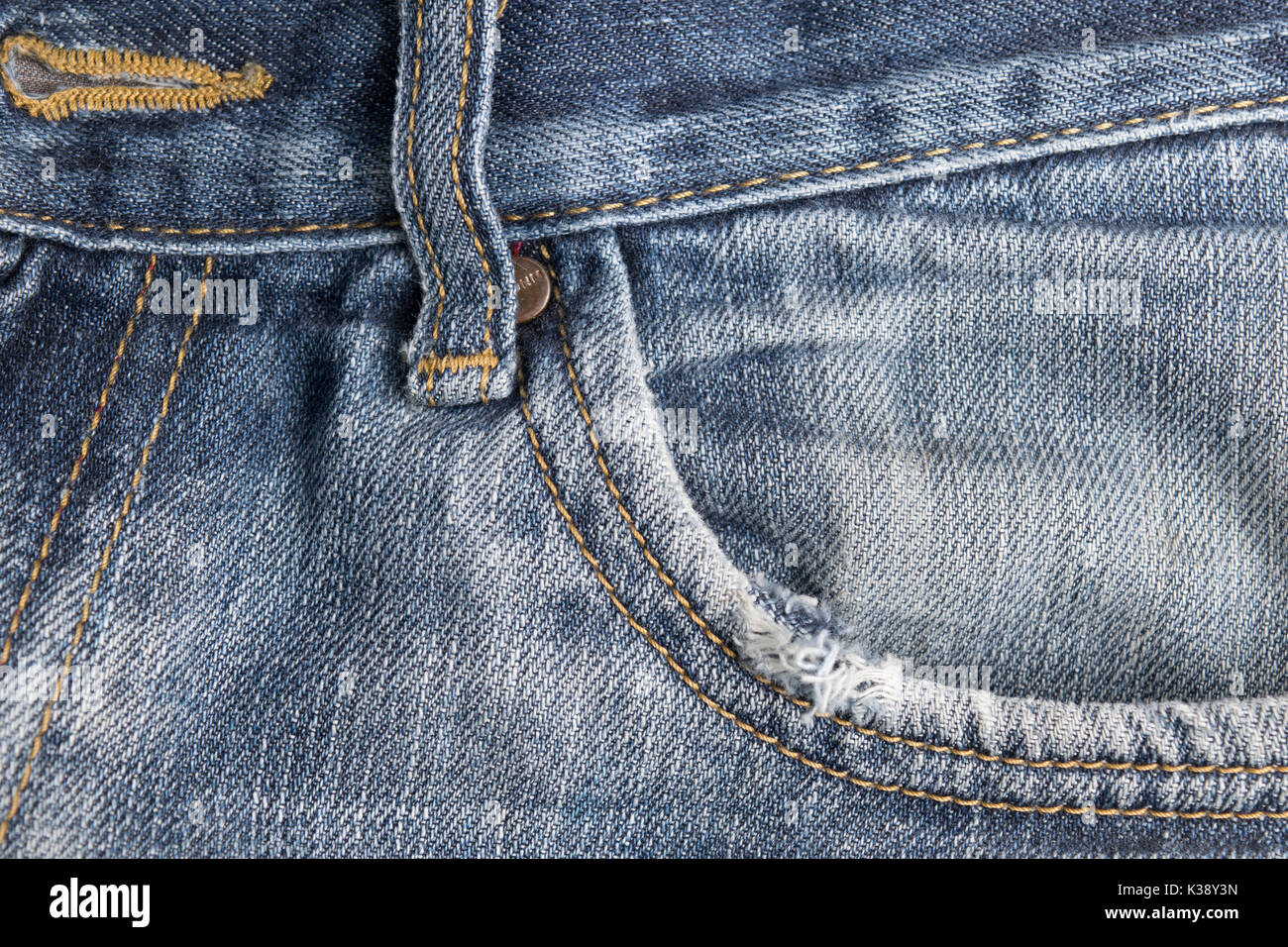 jeans pants details texture and background for fashion designers Stock ...