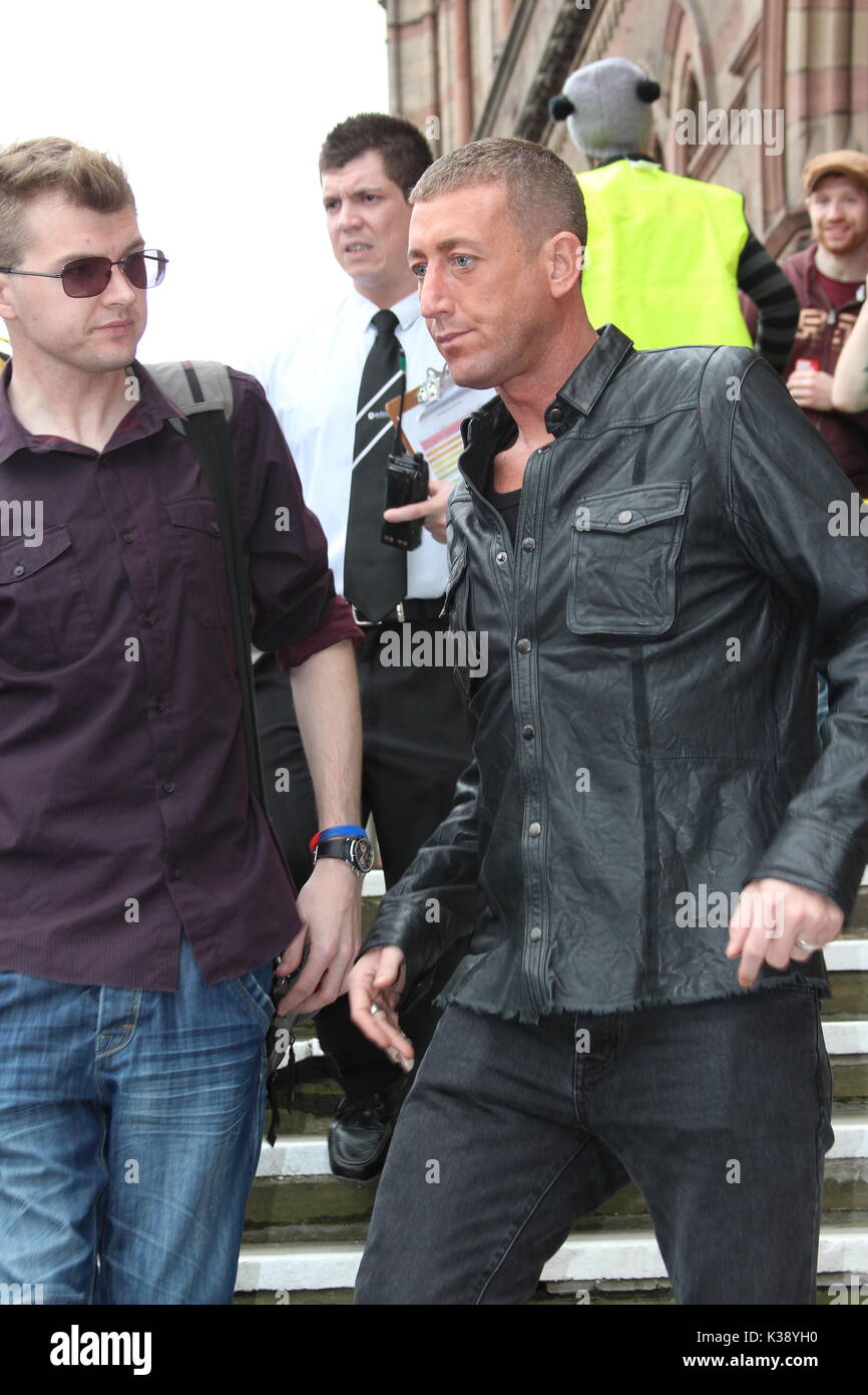Christopher Maloney performing at Chester pride Stock Photo - Alamy