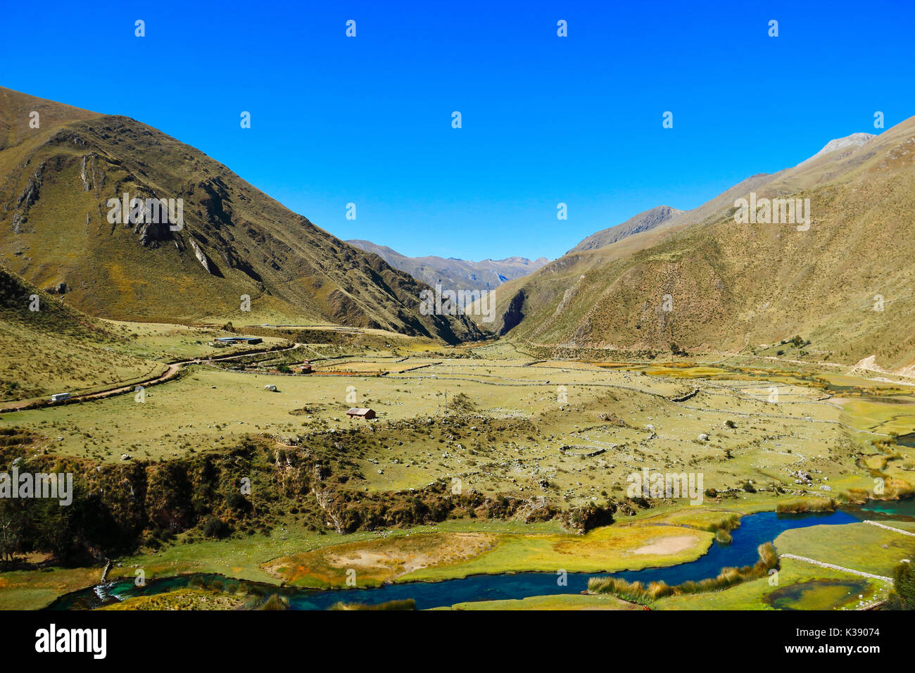 River in the Andean heights Stock Photo - Alamy