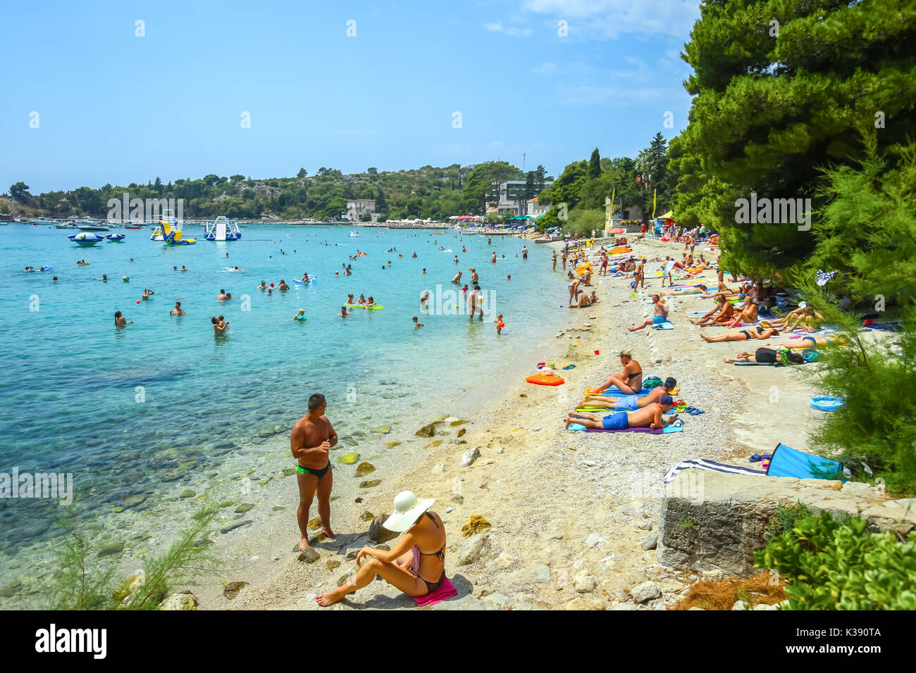 Srebreno beach hi-res stock photography and images - Alamy