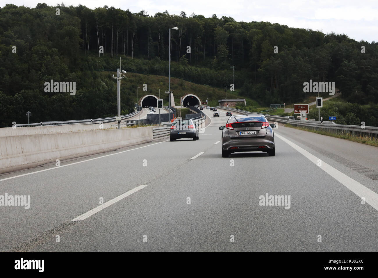 motorway in Germany Stock Photo - Alamy