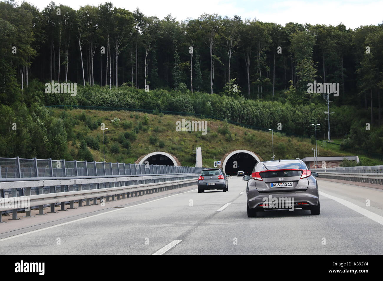 motorway in Germany Stock Photo - Alamy