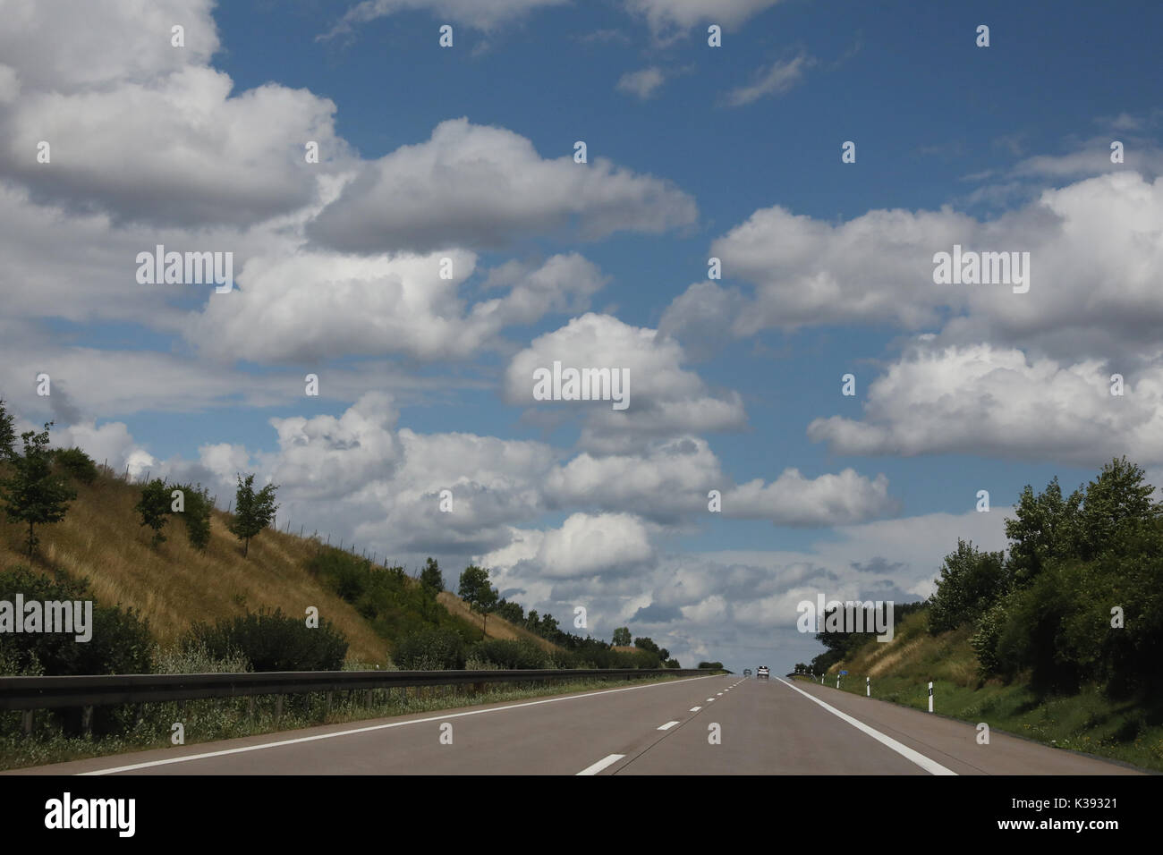 motorway in Germany Stock Photo - Alamy