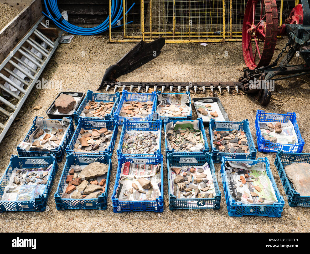 Silchester Roman City Walls and Amphitheatre, Archaeological Digg by ...