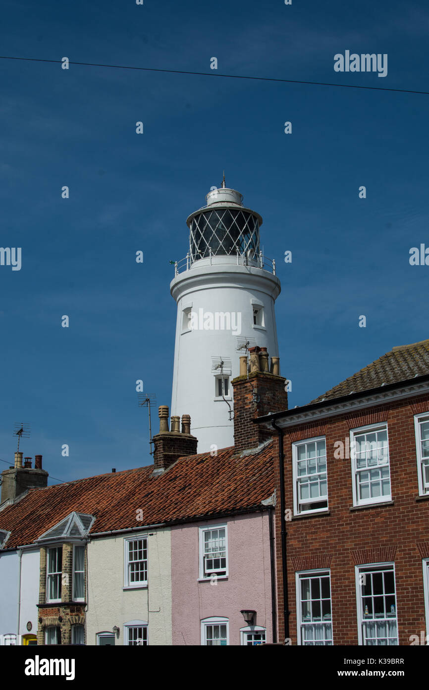 The lighthouse at Southwold UK old style large tower big huge light ...