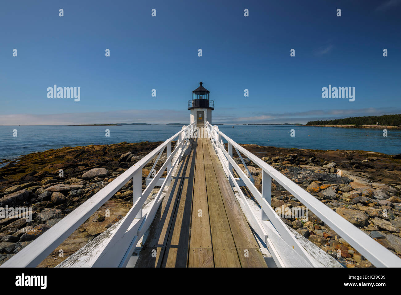 Marshall Point Lighthouse, Port Clyde, Maine Stock Photo - Alamy