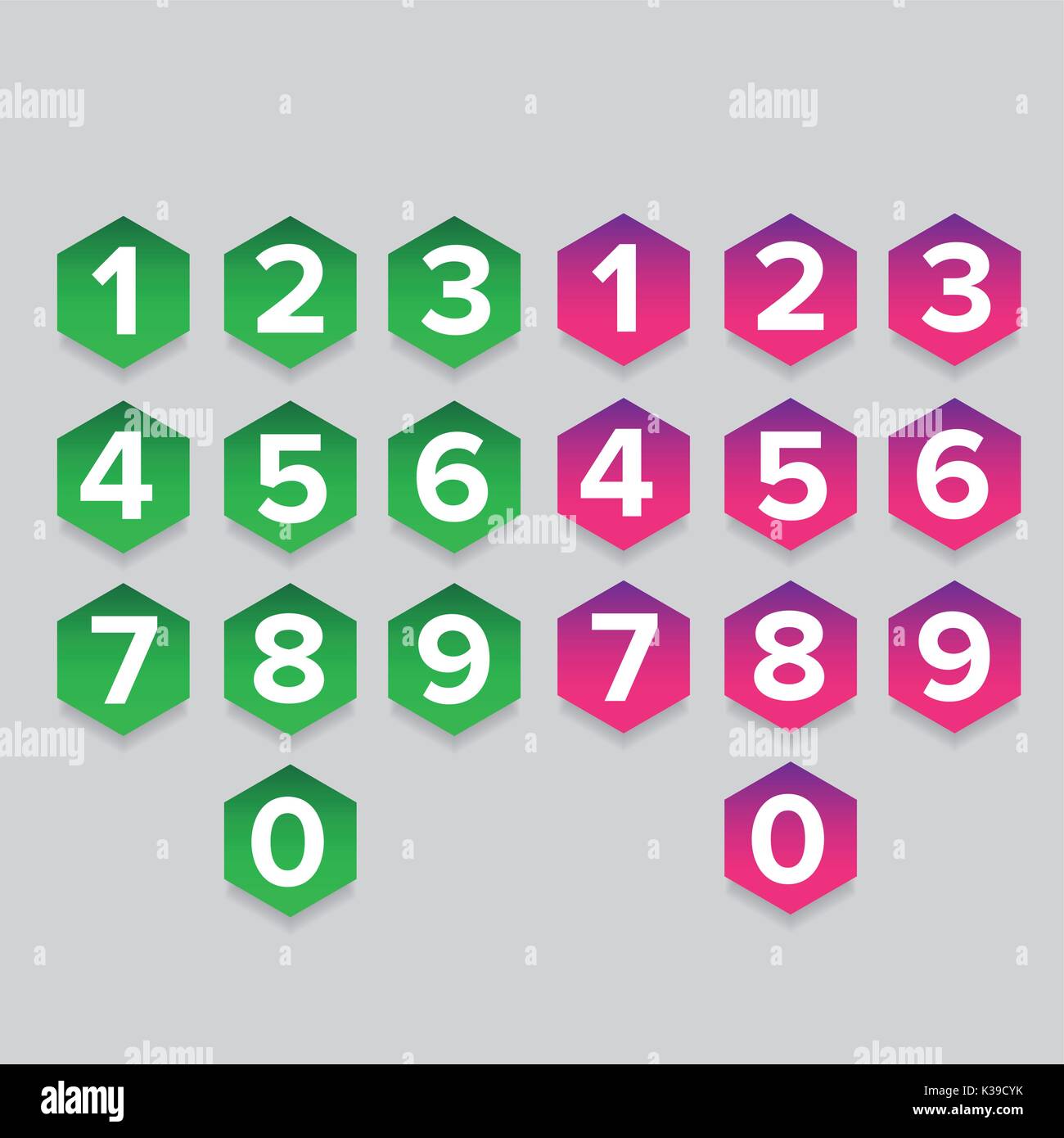 Two hexagon hi-res stock photography and images - Alamy