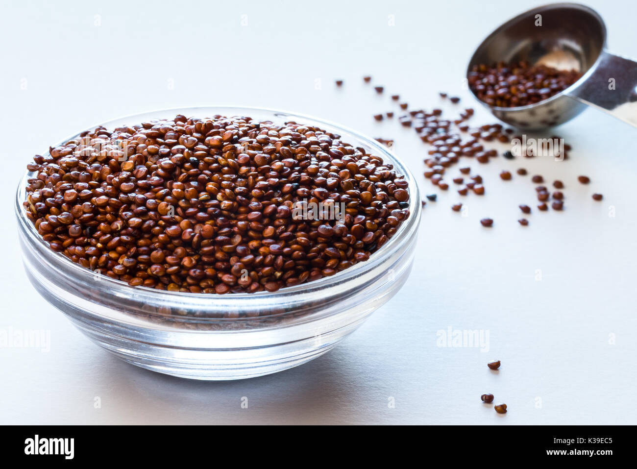 Quinoa in spoon close hi-res stock photography and images - Alamy