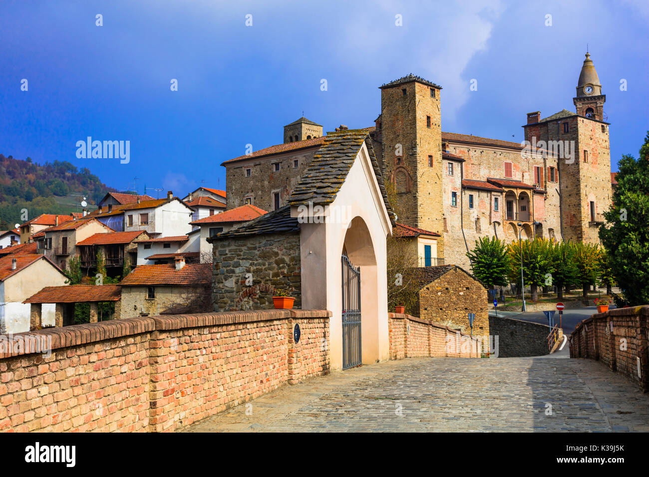 Impressive Bormida monastery,Piemonte region,Italy Stock Photo - Alamy
