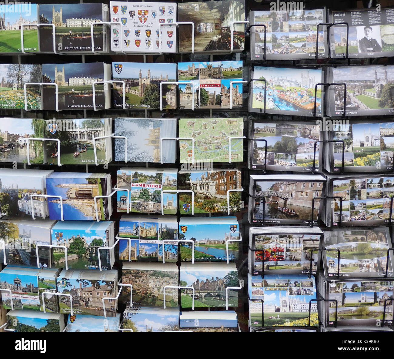 Cambridge postcards hi-res stock photography and images - Alamy