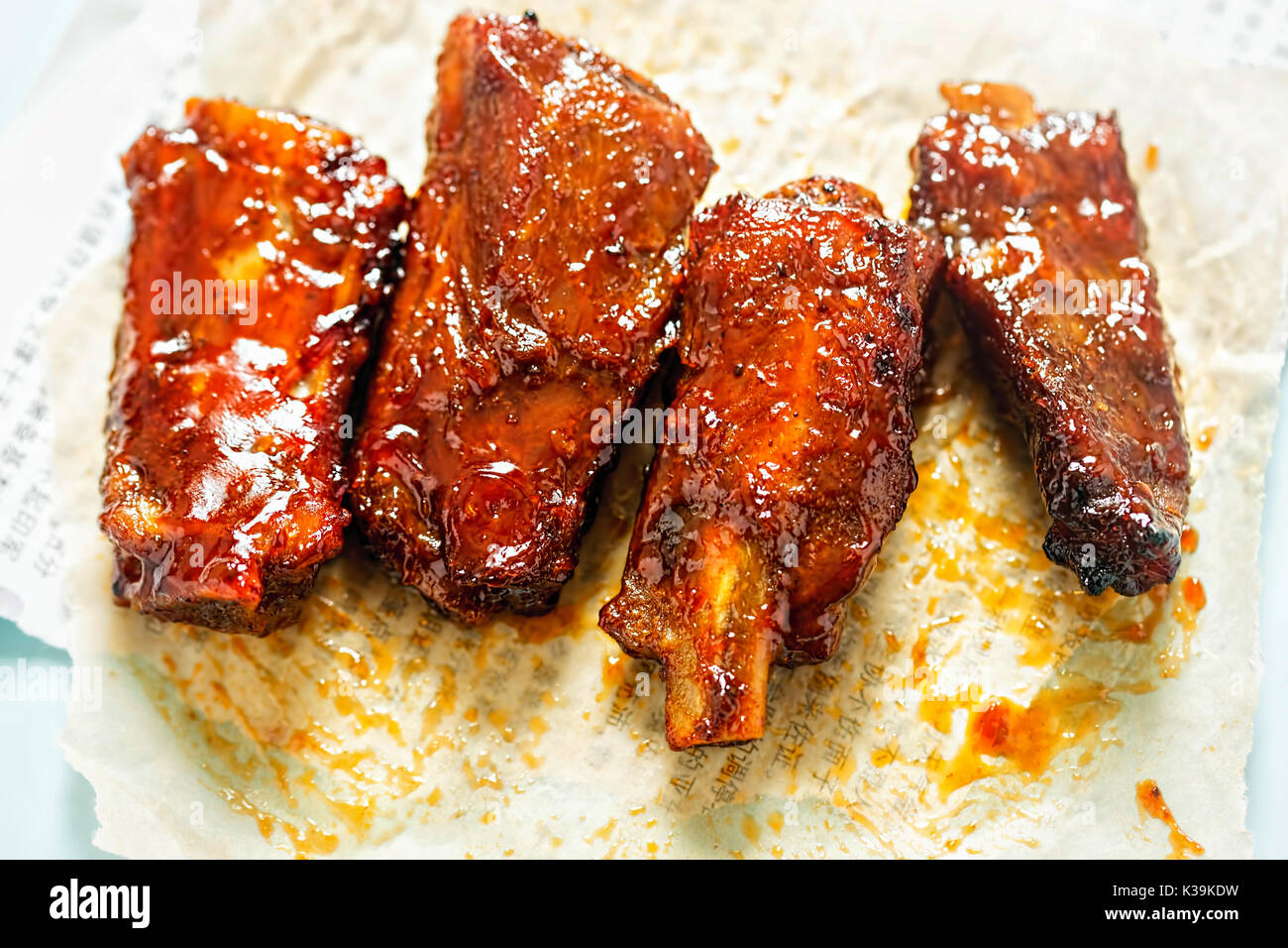 Slow cooked rack of ribs hi-res stock photography and images - Alamy