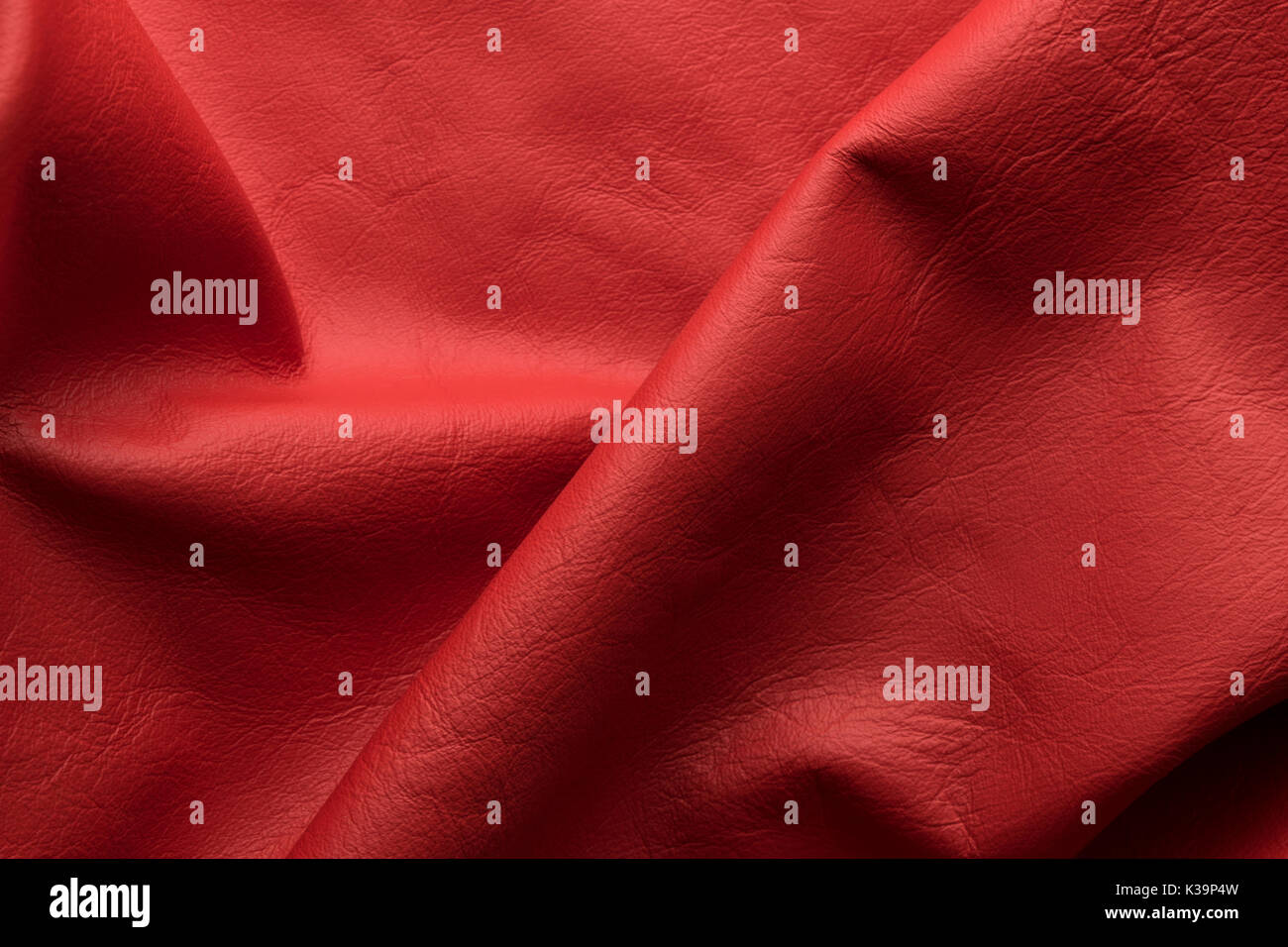 Italian original red leather background. for fashion designers Stock ...