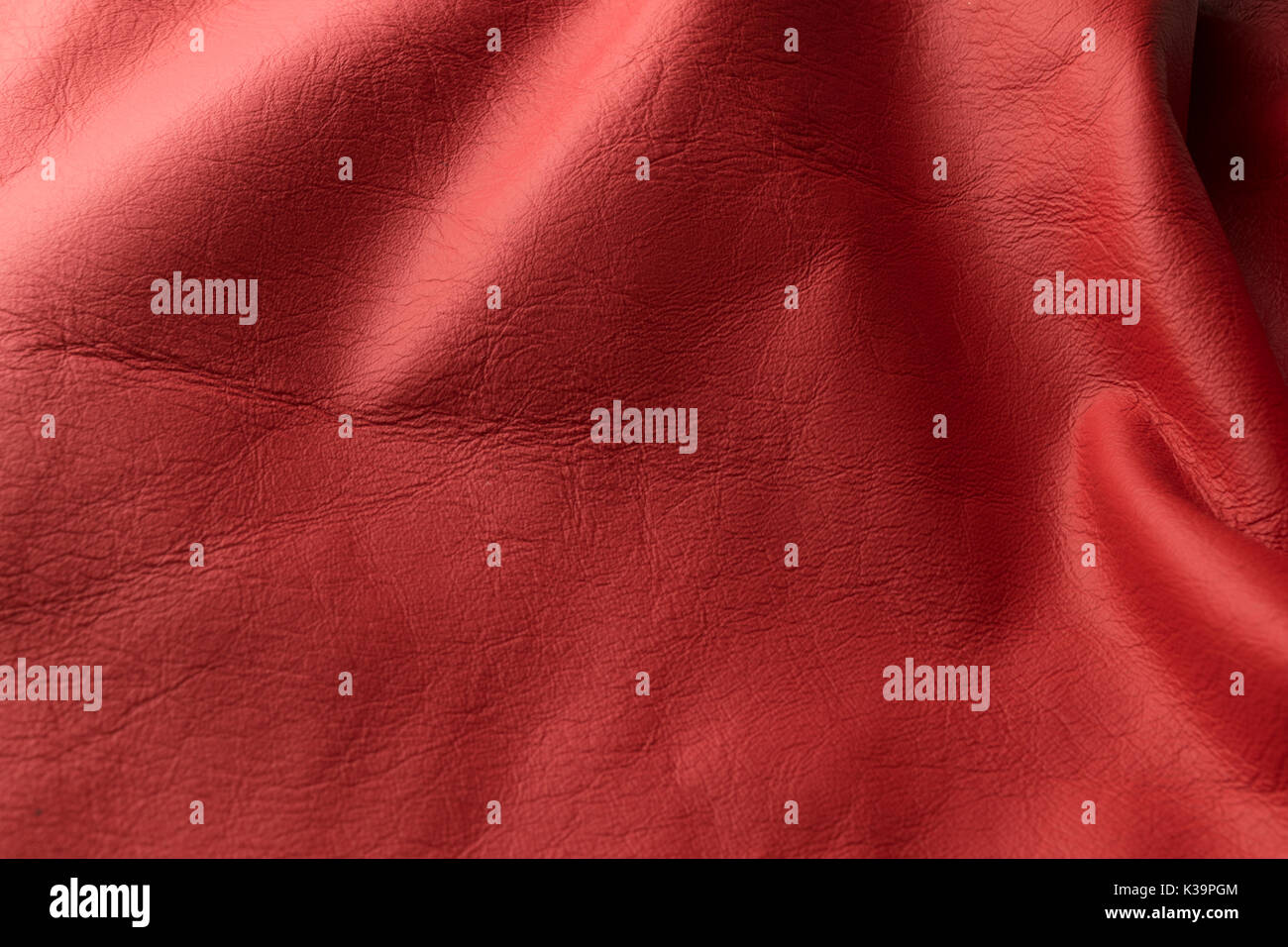 Italian original red leather background. for fashion designers Stock ...