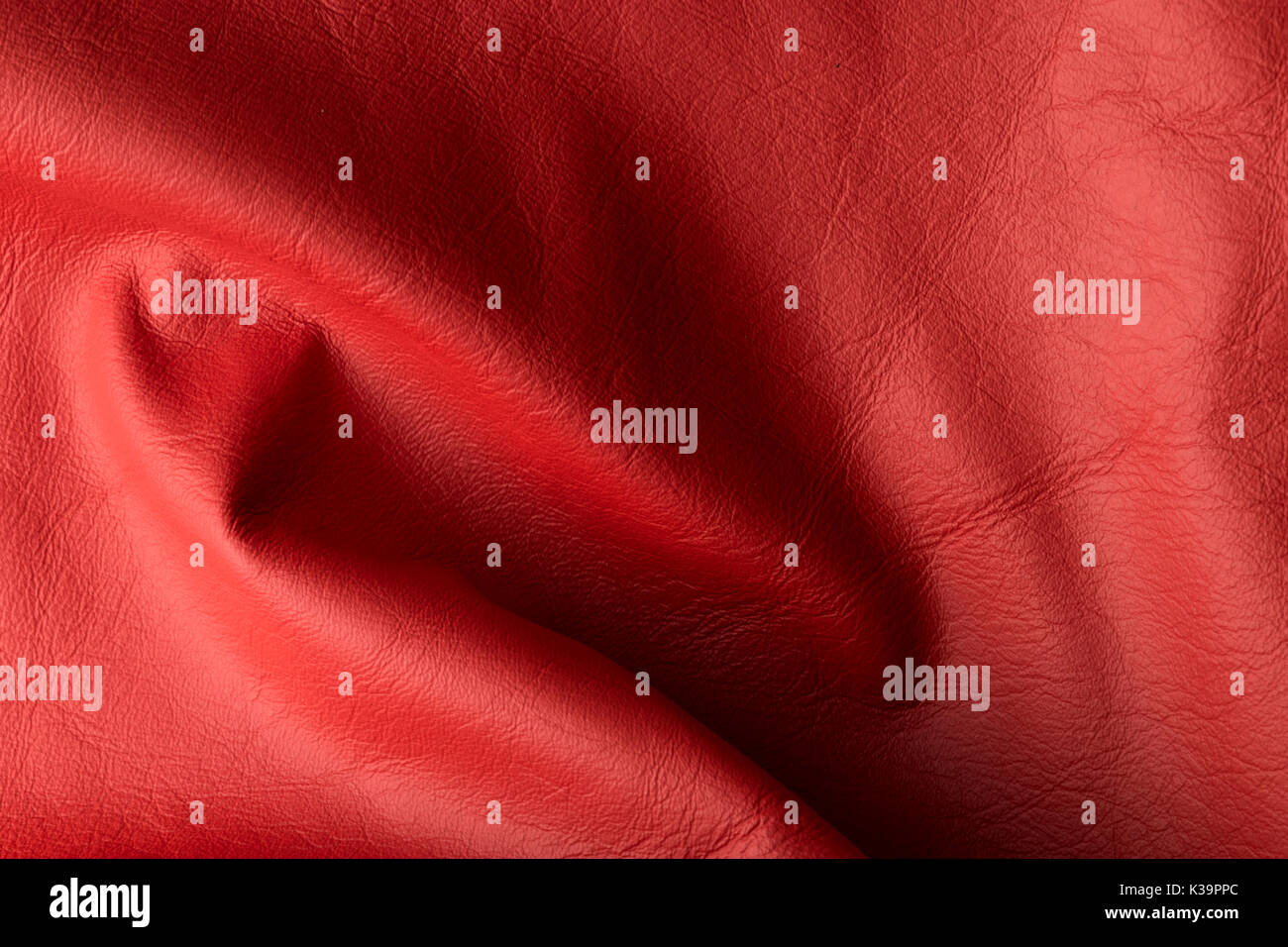 Italian original red leather background. for fashion designers Stock ...