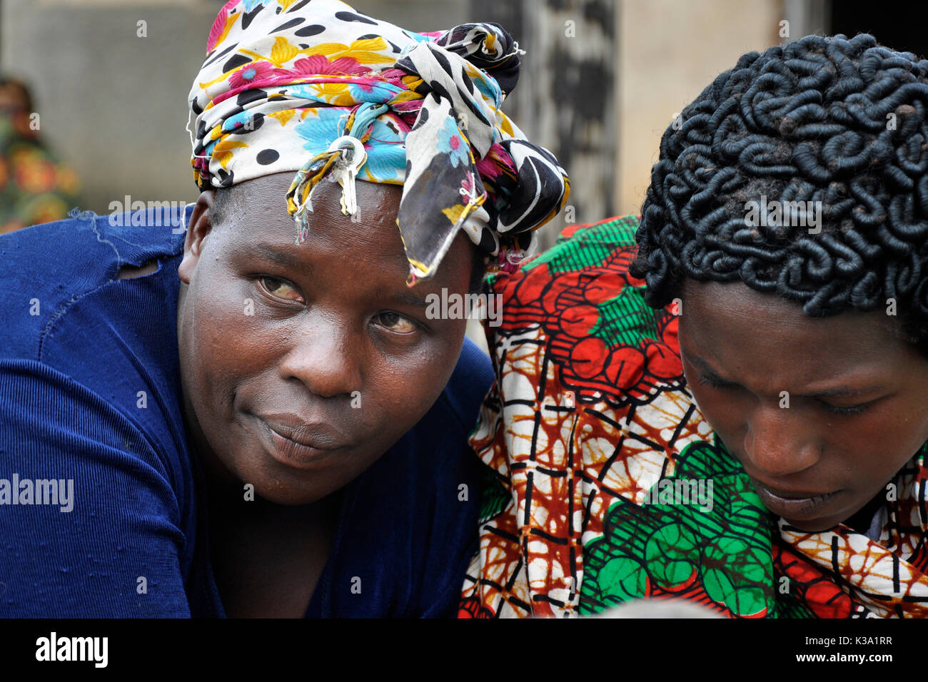 Uganda, Lake Mutanda Village Stock Photo - Alamy