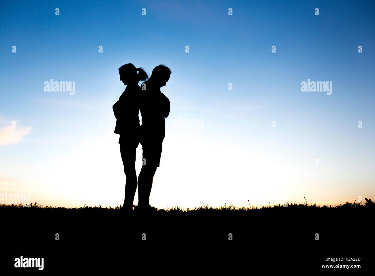 Two People Breaking Up