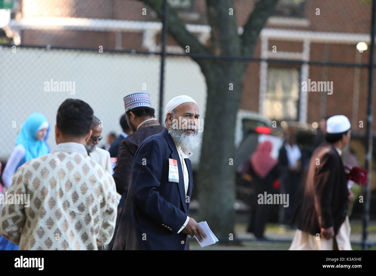 Brooklyn, United States. 01st Sep, 2017. The Brooklyn Islamic Center ...