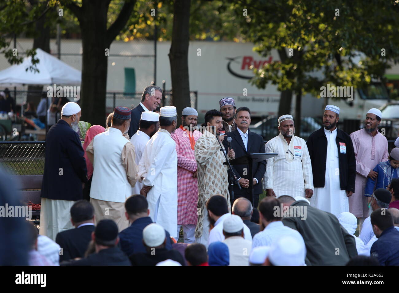 Brooklyn, United States. 01st Sep, 2017. The Brooklyn Islamic Center ...