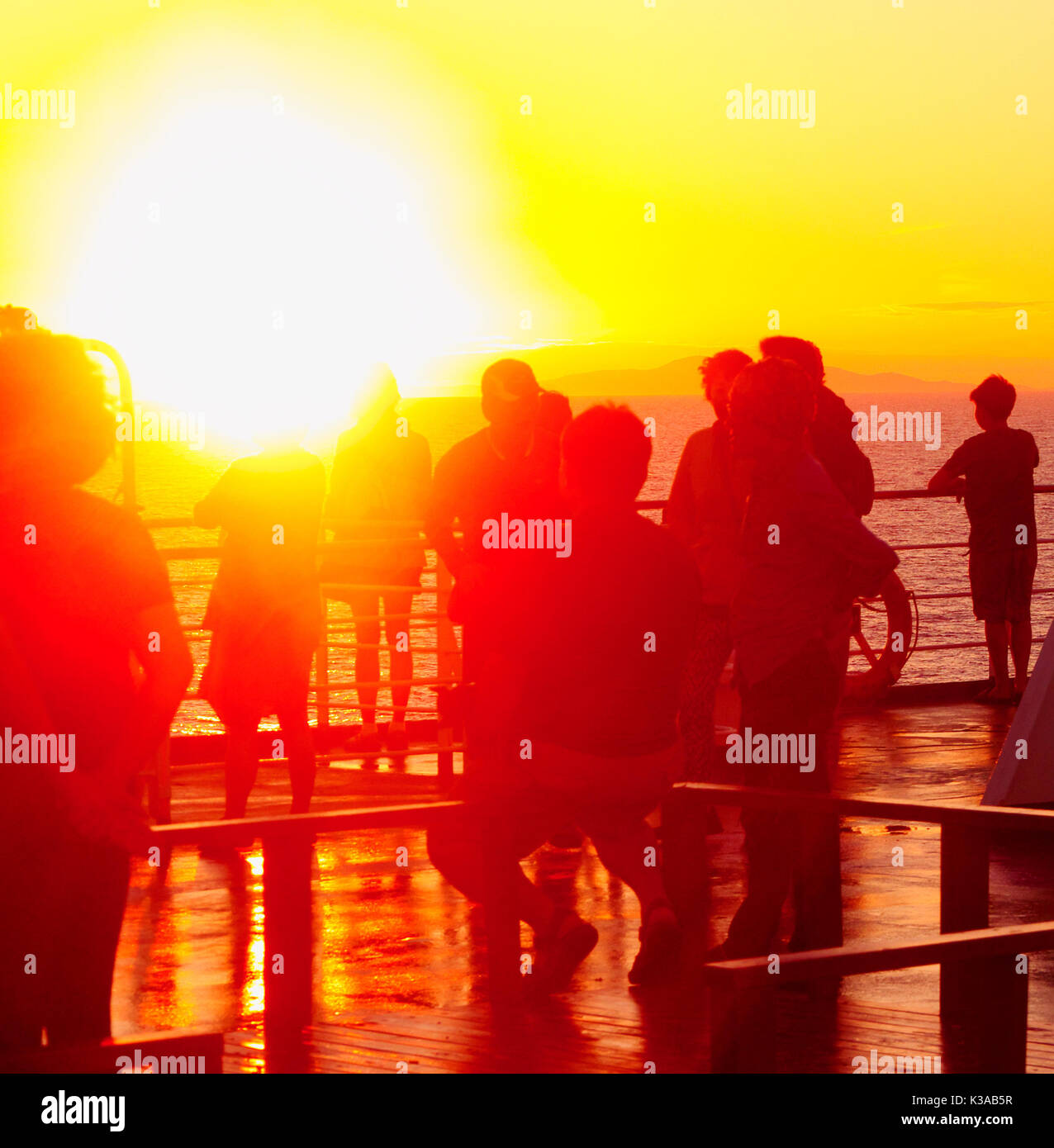 Person standing lake watching hi-res stock photography and images - Alamy