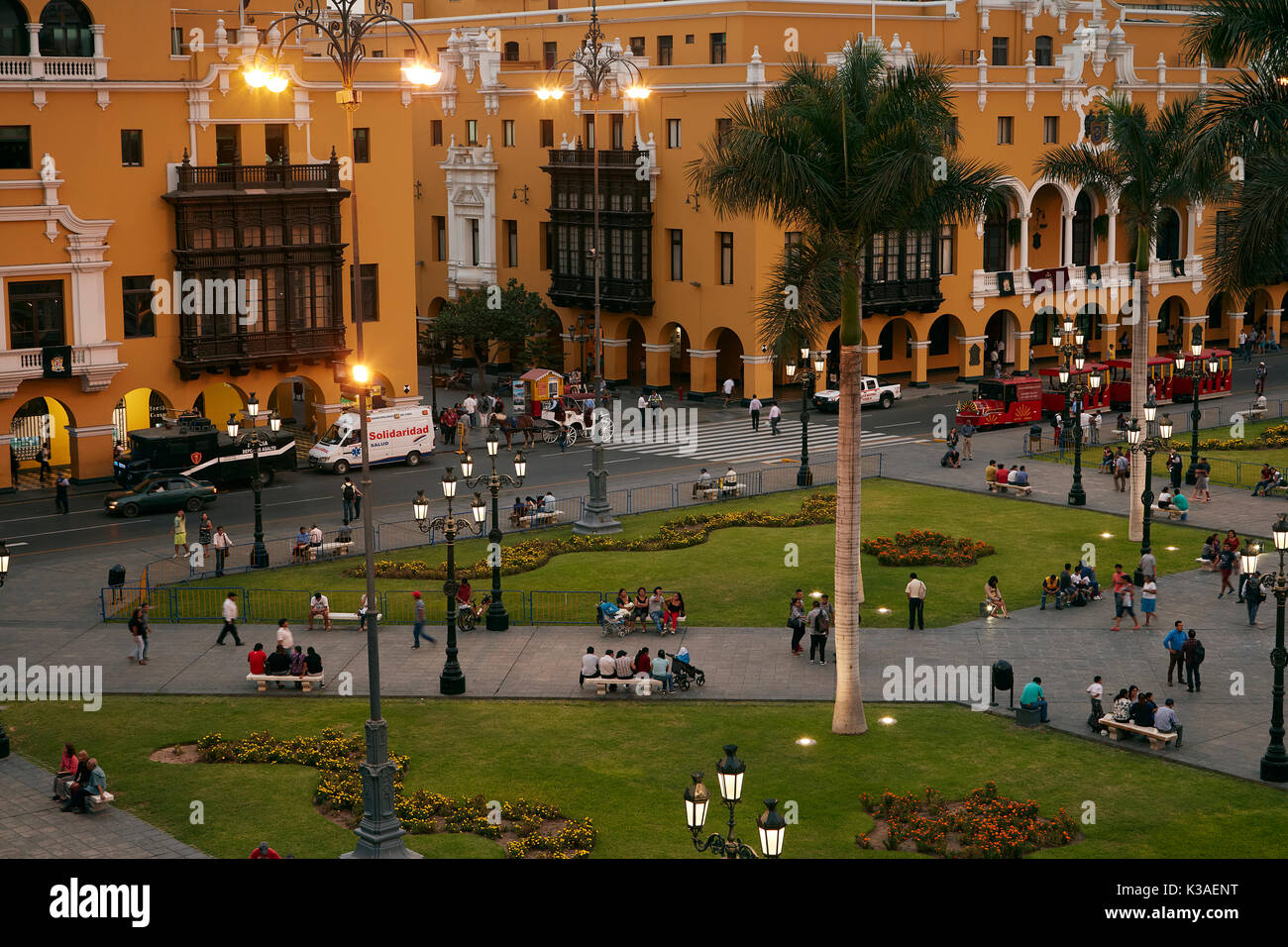 Historical lima peru hi-res stock photography and images - Alamy
