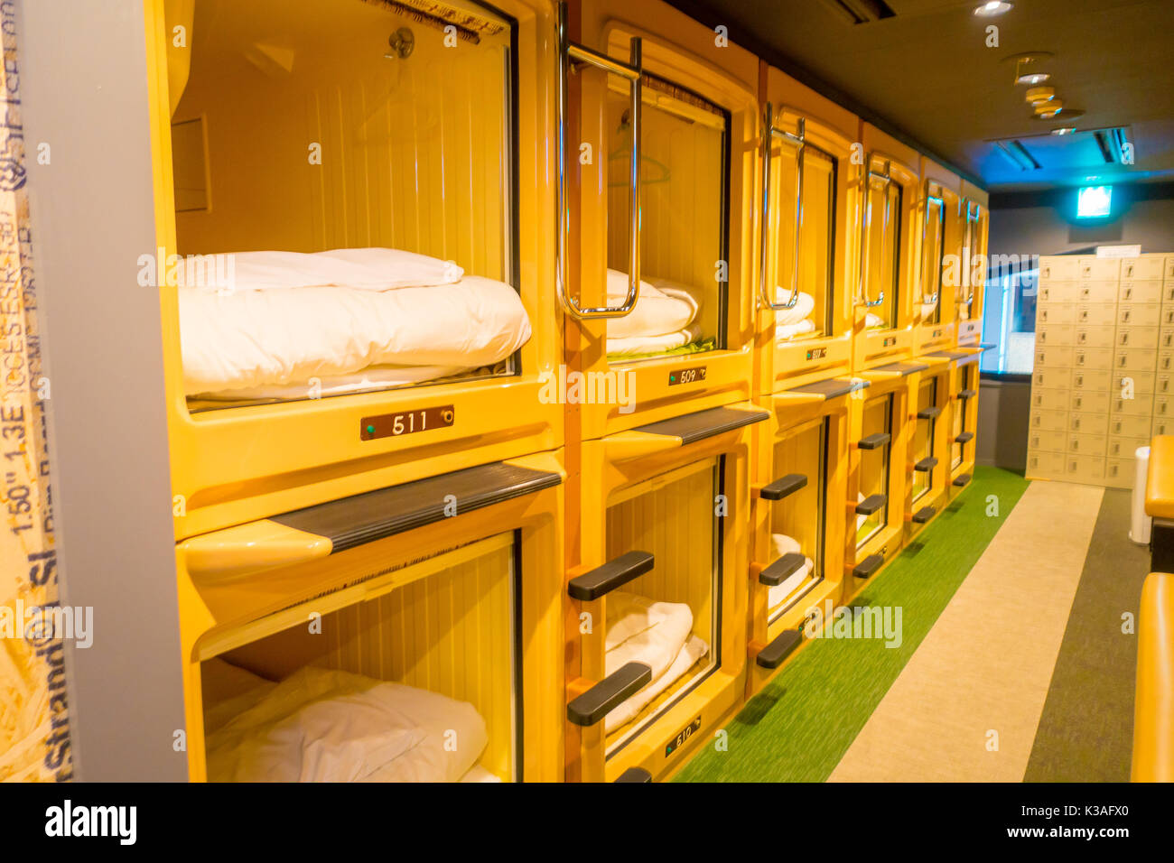 Capsule inn osaka hi-res stock photography and images - Alamy