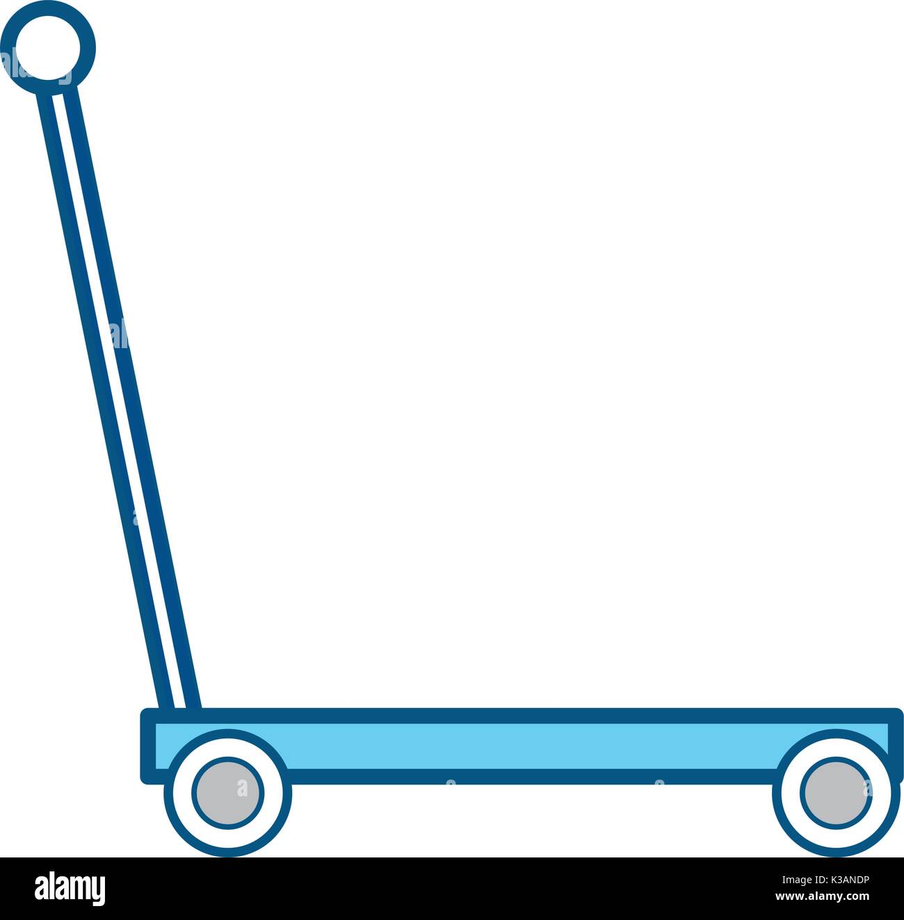 Hand cart company Stock Vector Images - Alamy